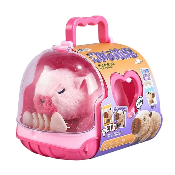 Interactive Electric Soft Capybara Plush: Sound-Activated Pet for ...