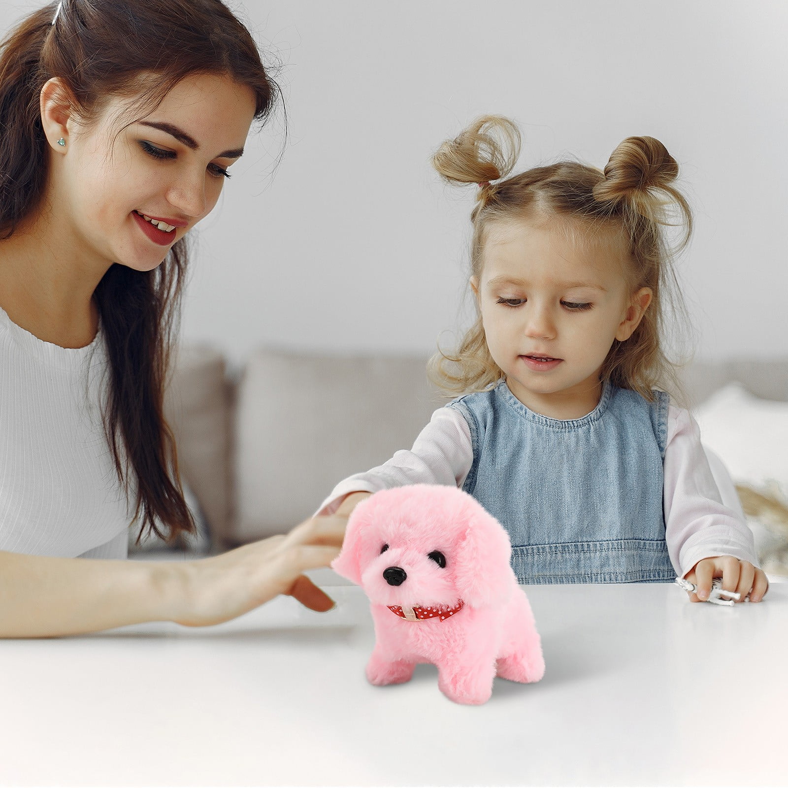 Interactive Electric Walking Lifelike Dog Toy For Kids & Pets ...