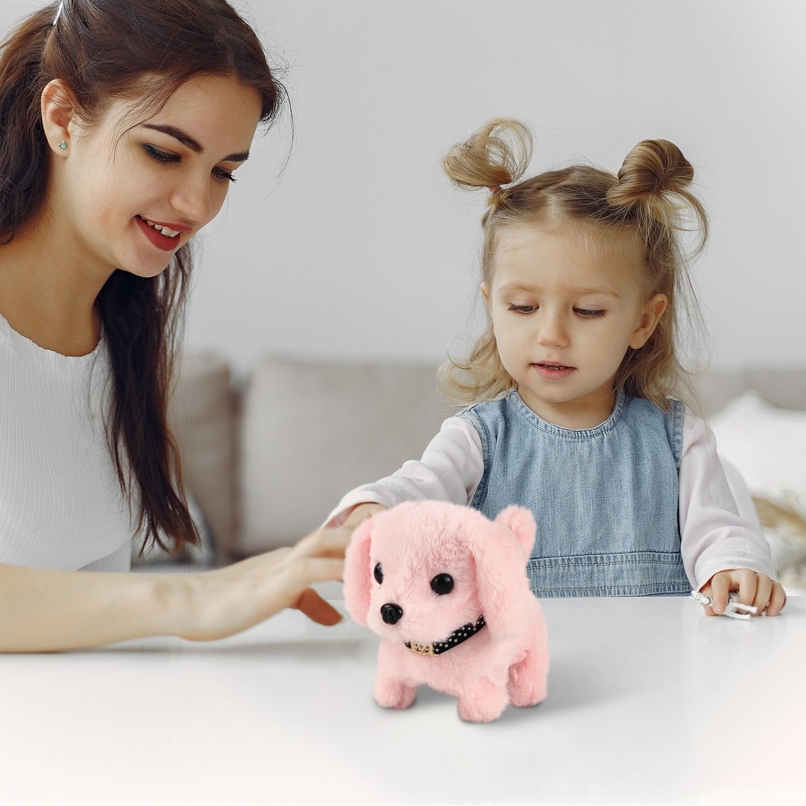 Interactive Electric Walking Lifelike Dog Toy For Kids & Pets ...