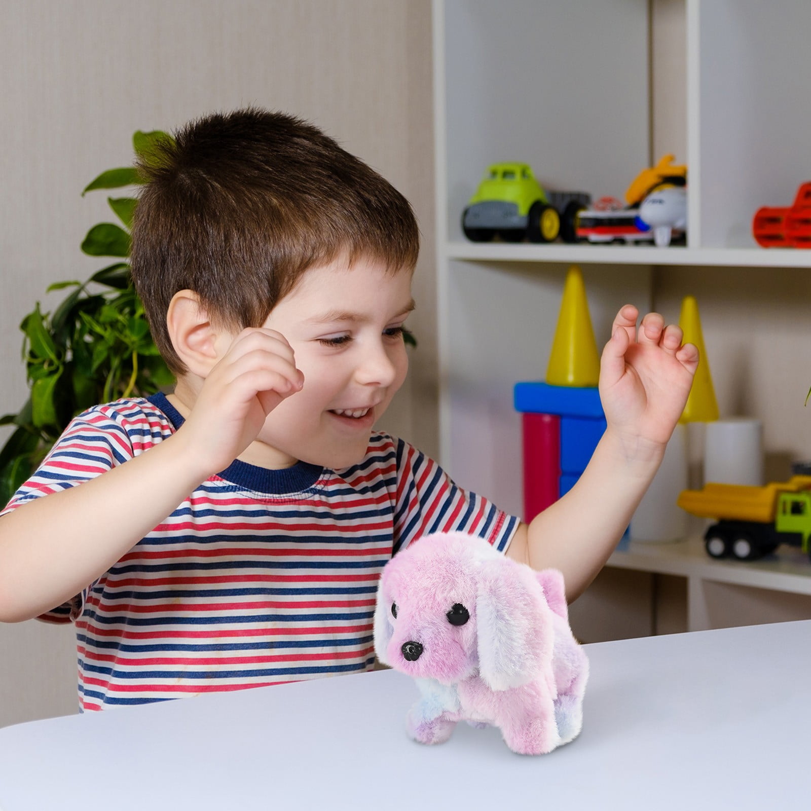 Interactive Electric Walking Lifelike Dog Toy For Kids & Pets ...