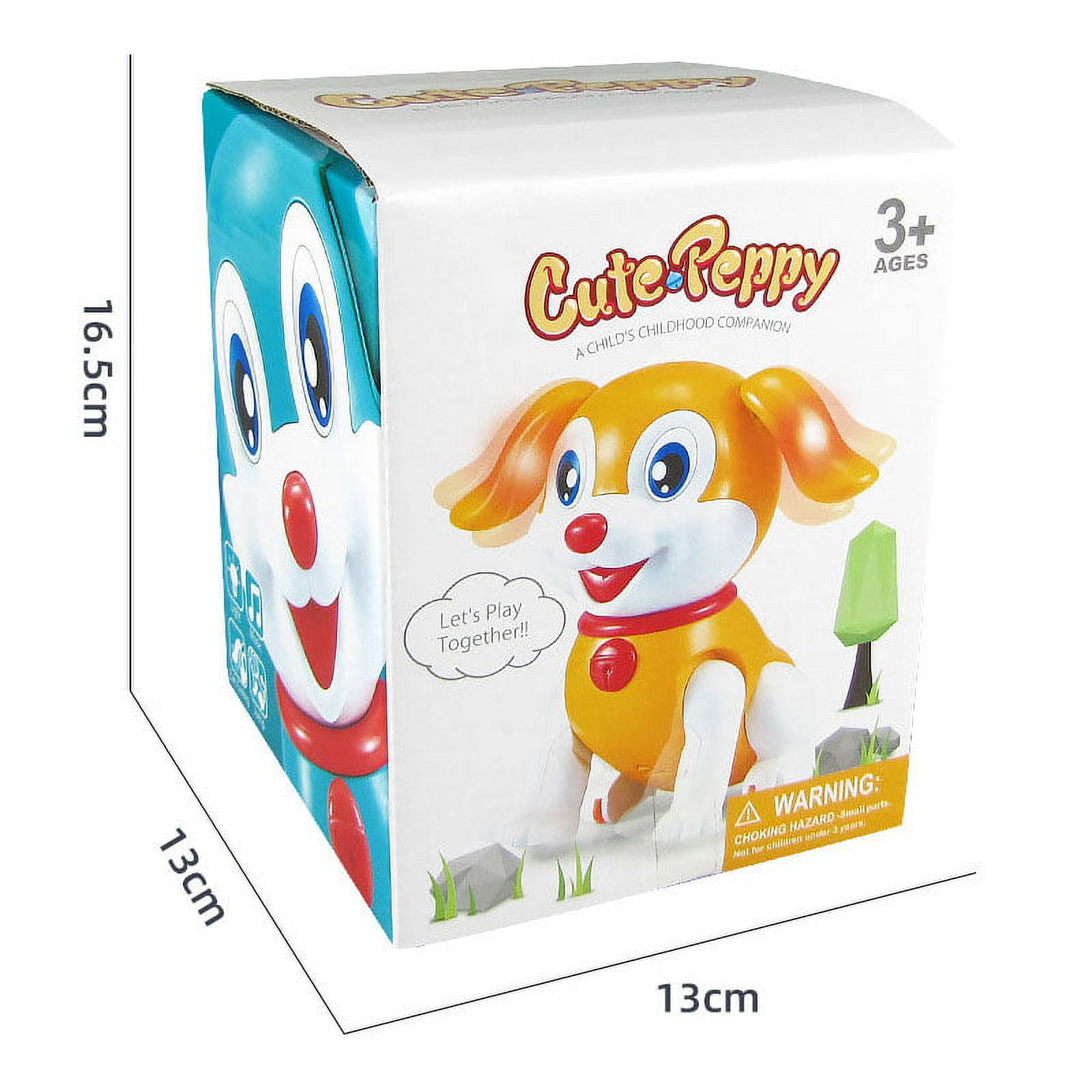 Interactive Electronic Robot Dog Toy Walking Pet for Kids - Battery ...