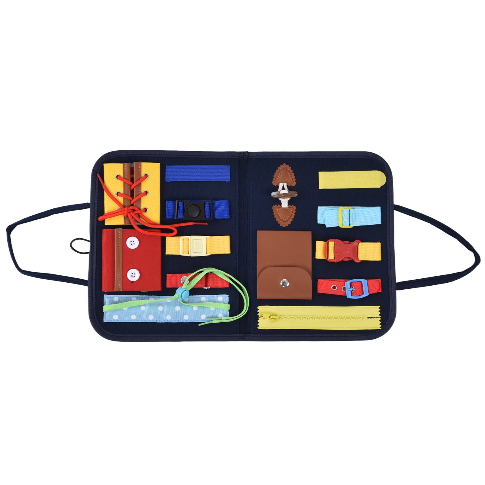 Interactive Felt Activity Board For Toddlers, Develop Fine Motor Skills ...