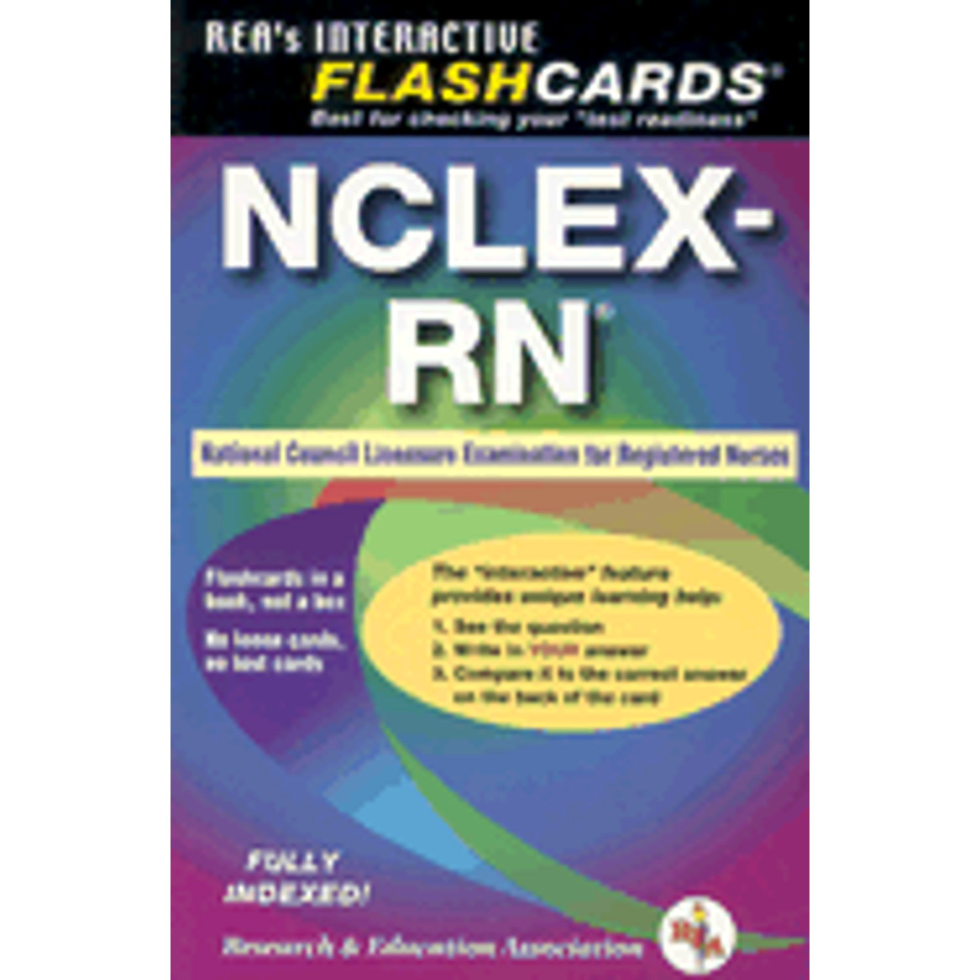 Pre-Owned NCLEX-RN Flashcard Book (Paperback) 0878914579 9780878914579 ...