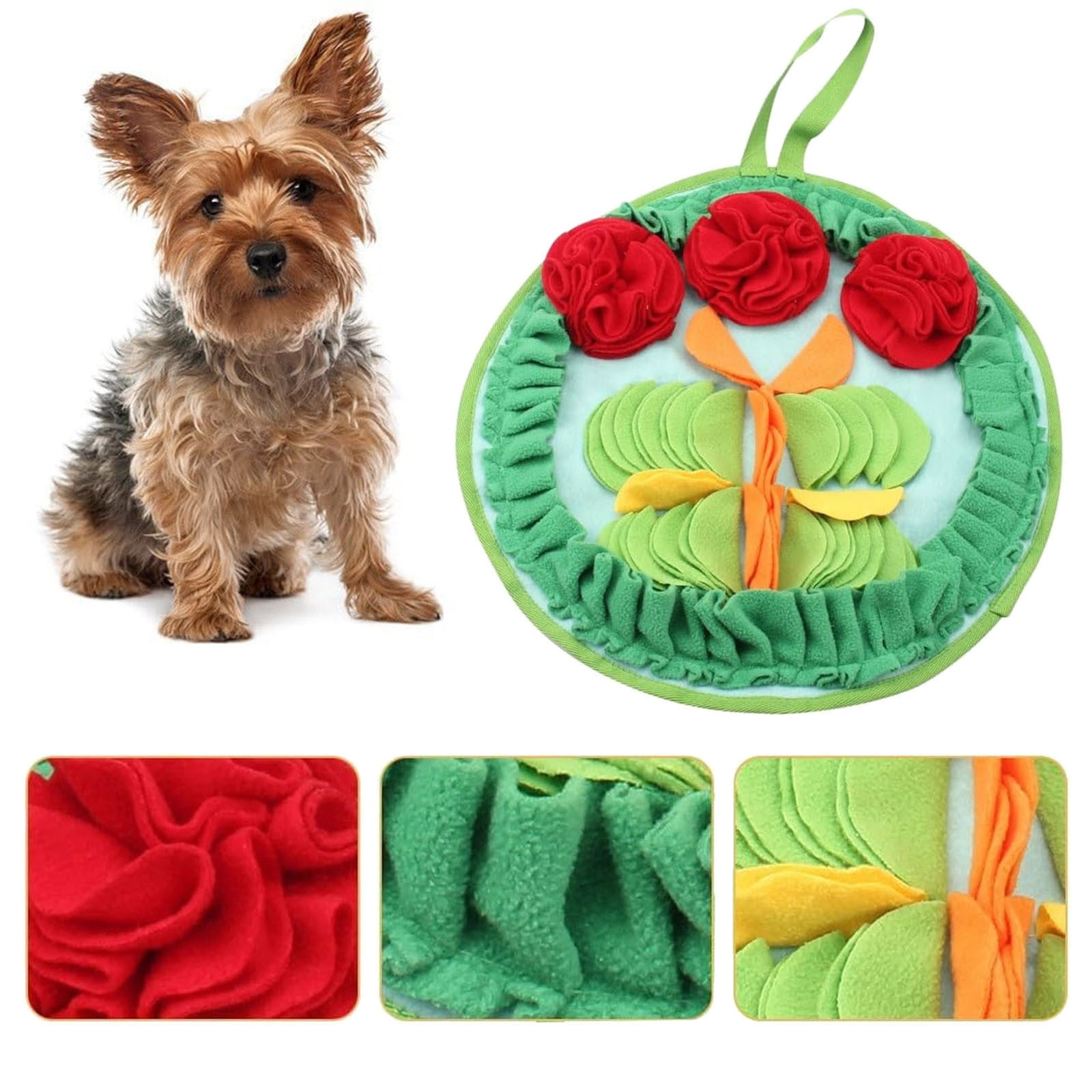 Interactive Foraging Mat for Small Enrichment Activity Feeding Mat for ...