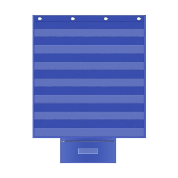 Interactive Hanging Pocket Chart Sentence Strips Holder Learning ...
