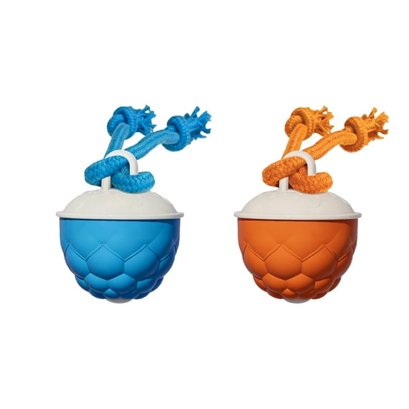 Interactive Jumping Dog Ball with Auto-Bounce & Rope - USB Rechargeable ...