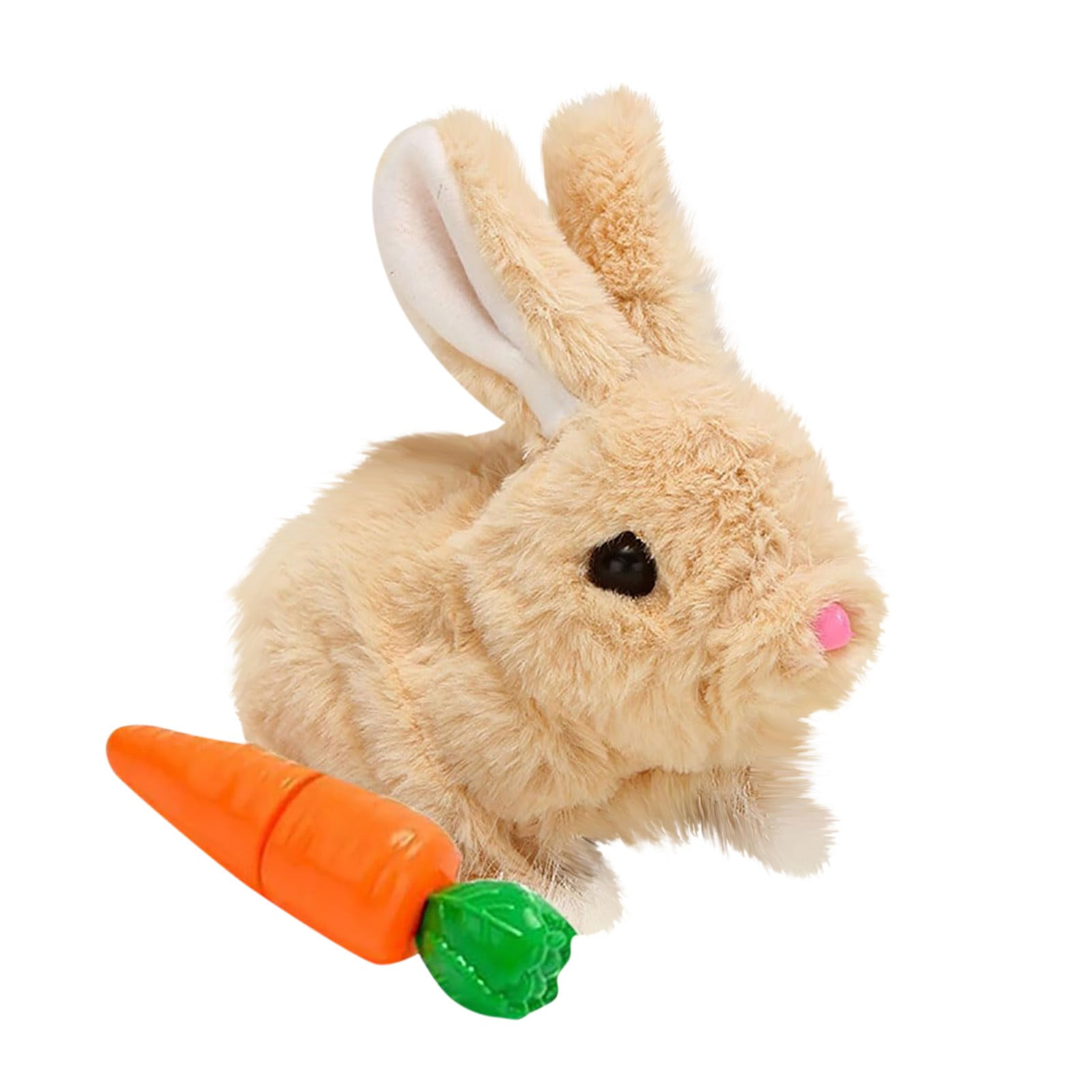 Interactive Jumping Electronic Bunny Plush Toy with Sound, Realistic ...