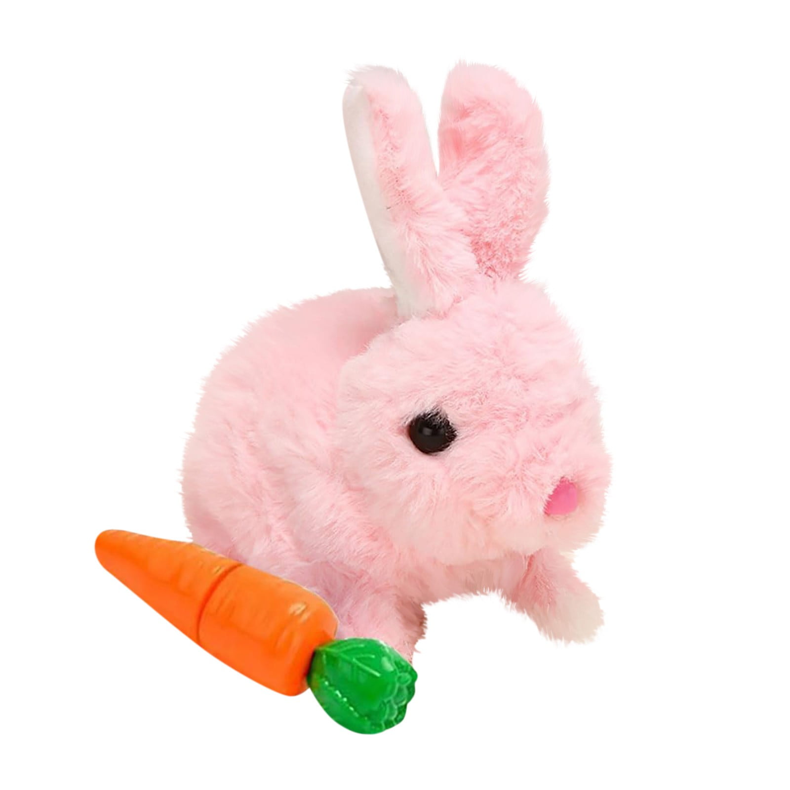 Interactive Jumping Electronic Bunny Plush Toy with Sound, Realistic ...
