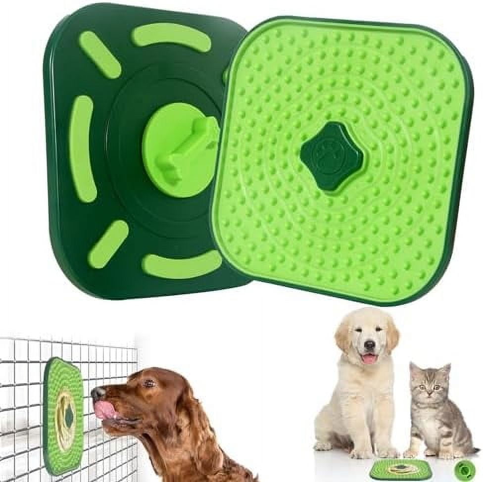 Interactive Licking Mat for Dog Crate,Feeder Pad, Boredom&Anxiety Relief, Peanut Butter & Yogurt ...