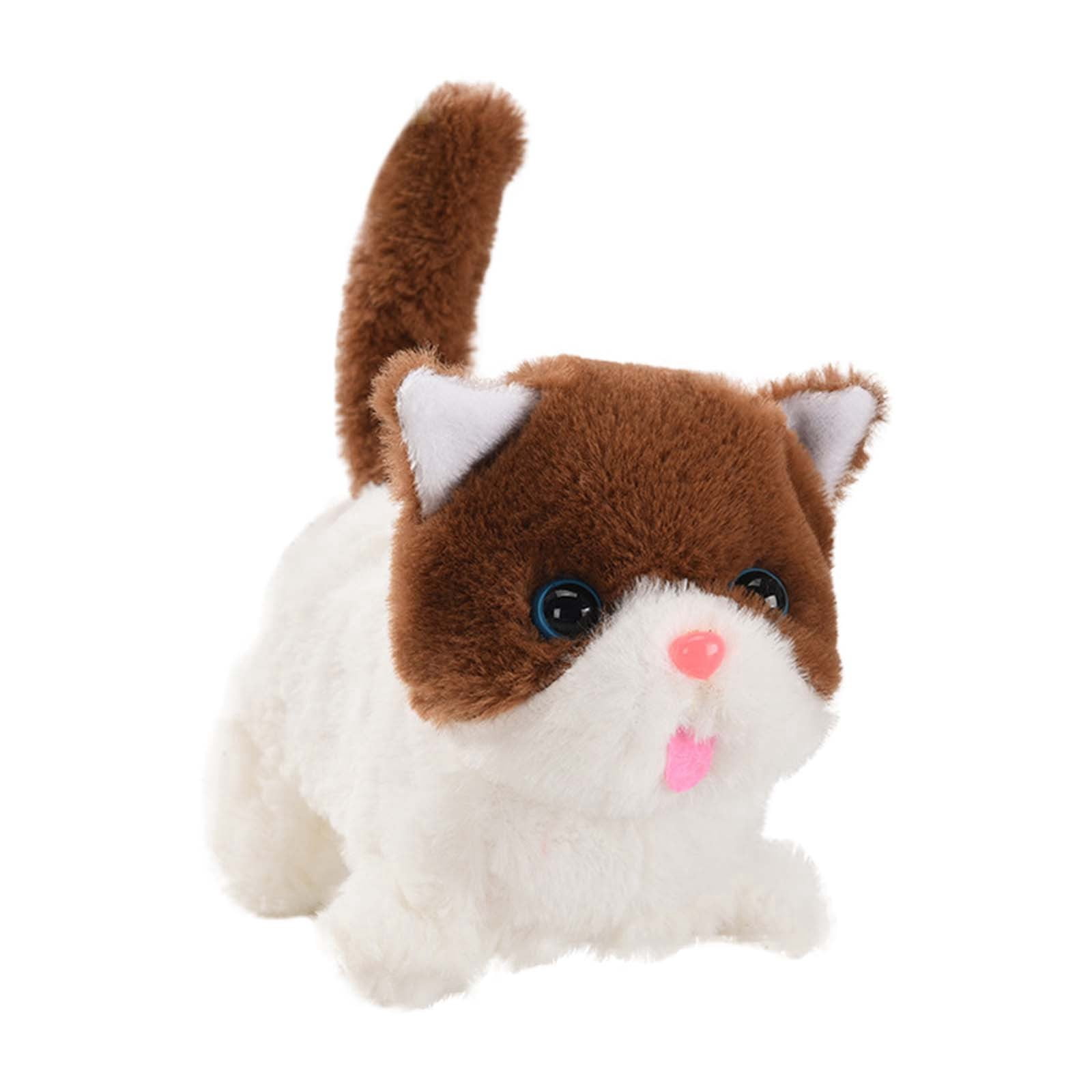 Interactive Lifelike Bunny Plush Toy with Moving Ears - Handmade Voice ...
