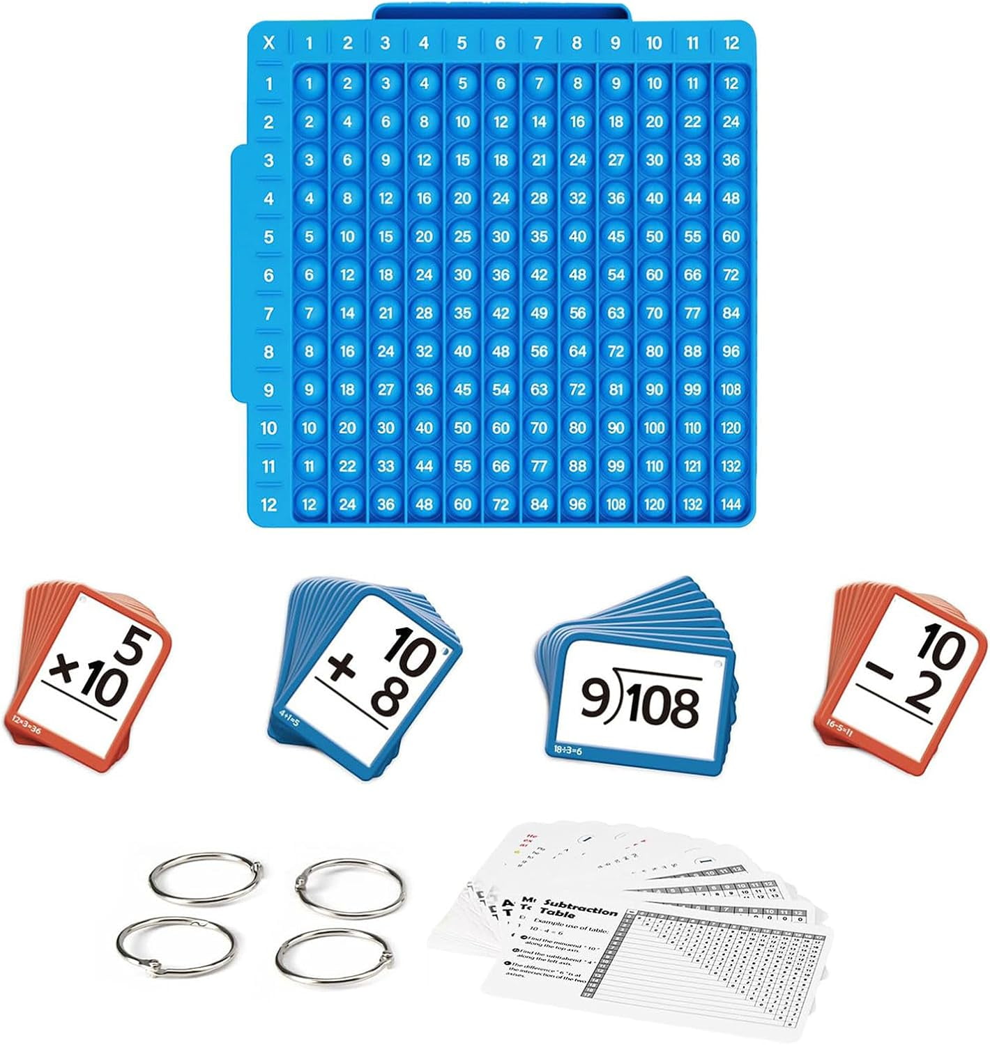 Interactive Math Teaching Flashcards Mathematics Learning Tool for ...