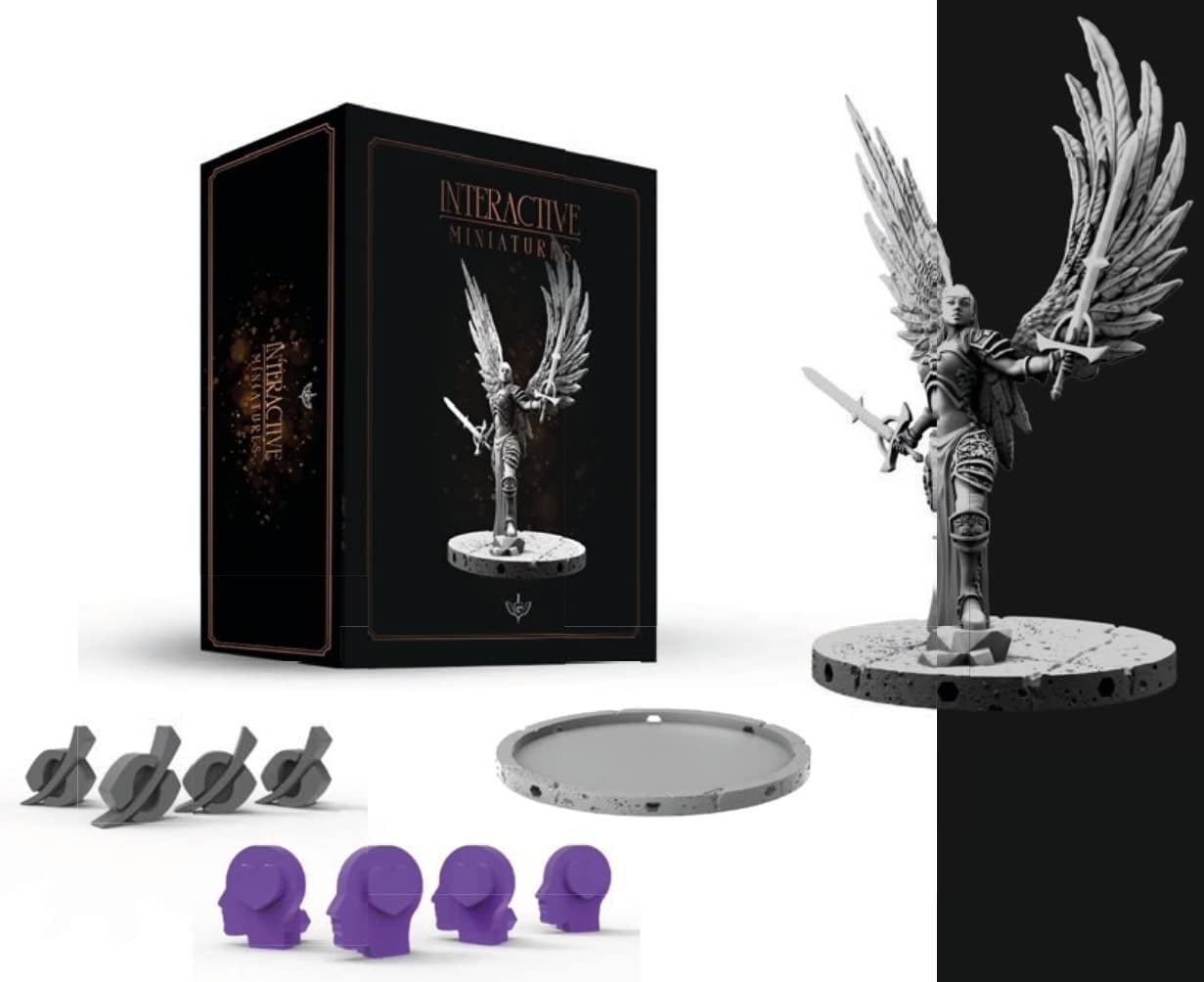 Interactive Miniatures: Angel - EC36 1 Model Unpainted by Game Start ...