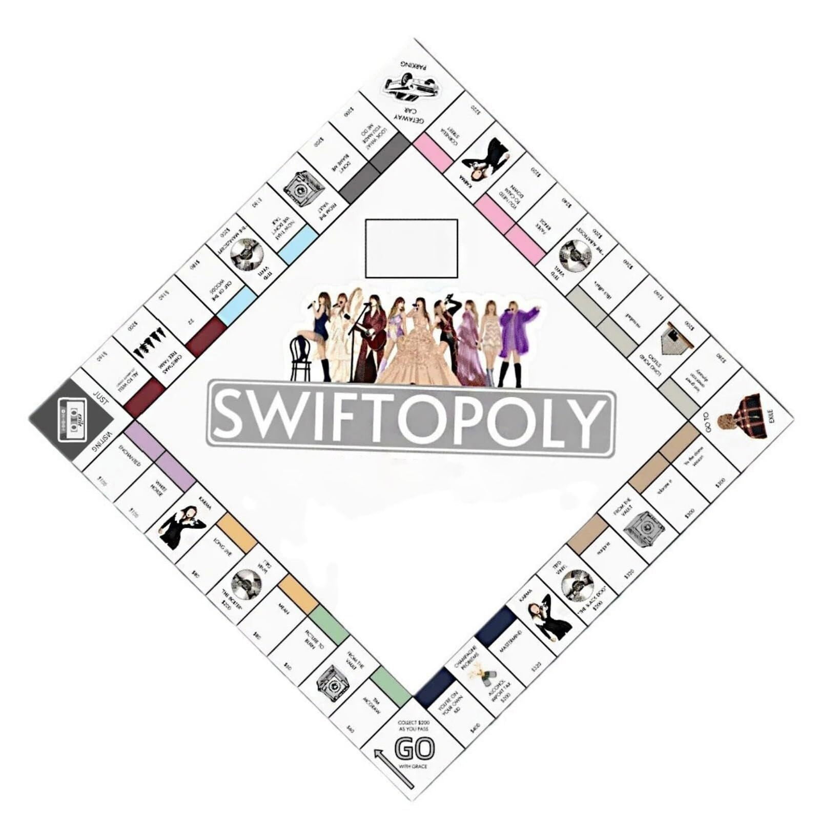 Interactive Monopoly Board Game Set - Classic Family Property Trading ...