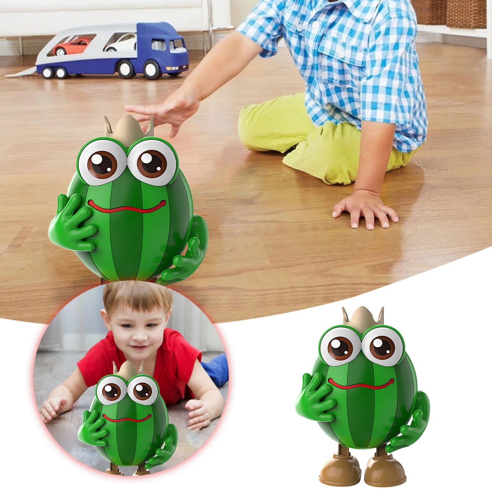Interactive Musical Light Up Dancing Watermelon Baby Toy With Voice ...