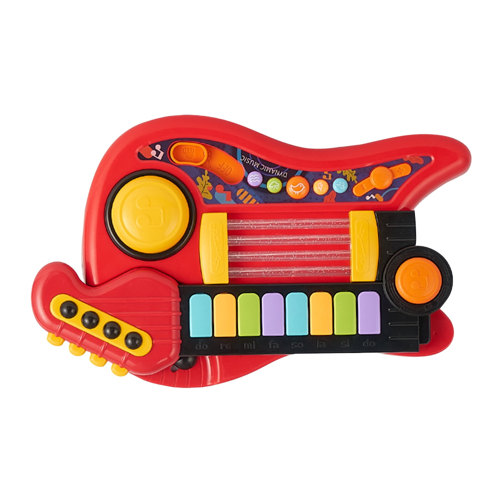 Interactive Musical Toy Guitar for Kids Educational Learning Instrument ...
