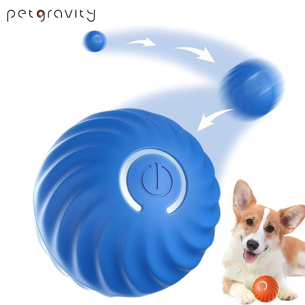 Interactive Pet Ball - Motion Activated, USB Rechargeable, Electronic ...