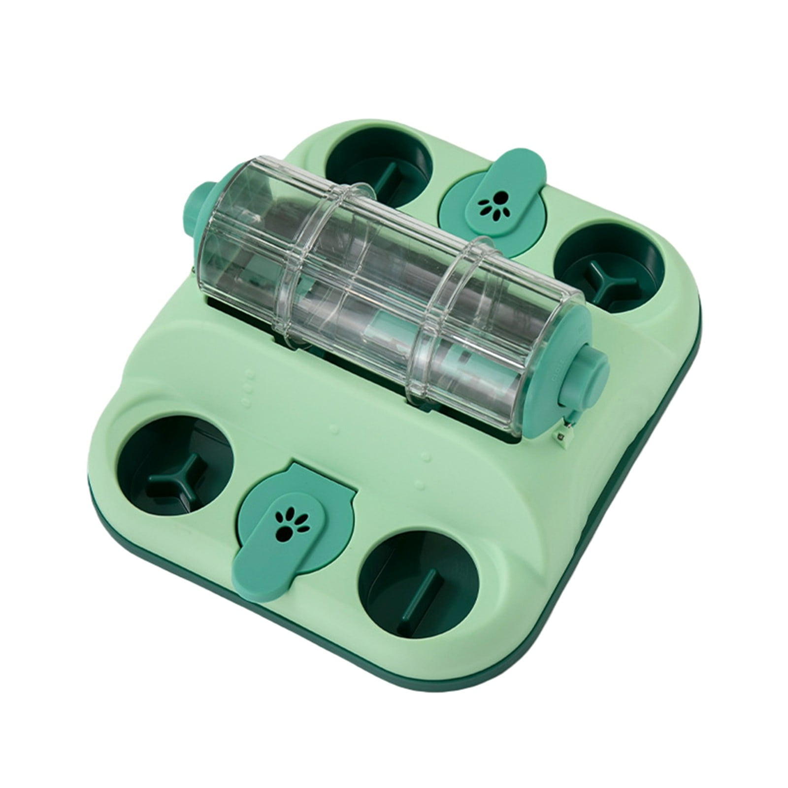Interactive Pet Puzzle Feeder Slow Food Dispenser Toy for Cats and Dogs ...