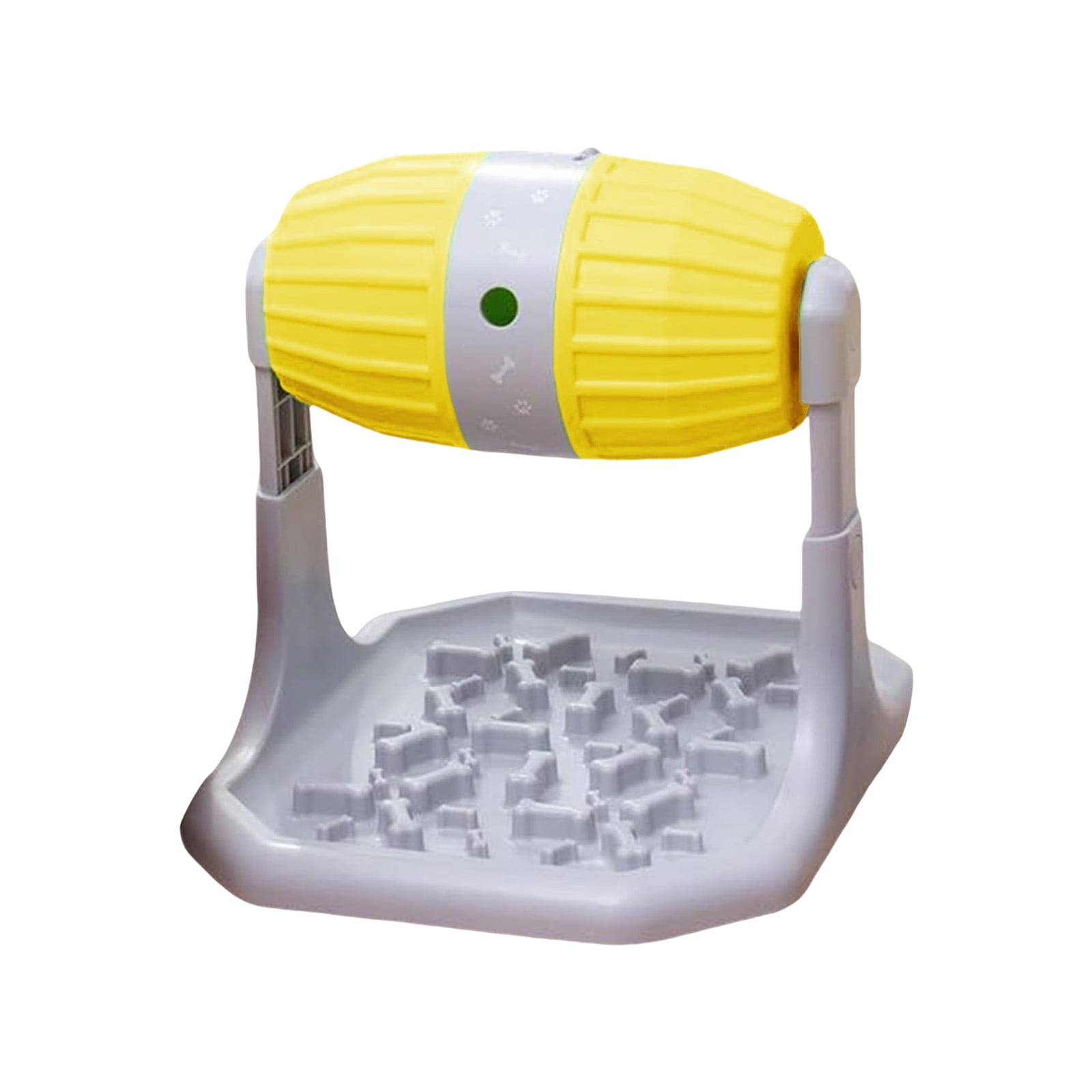 Interactive Pet Puzzle Toy Adjustable Rolling Feeder Slip Proof Base ...