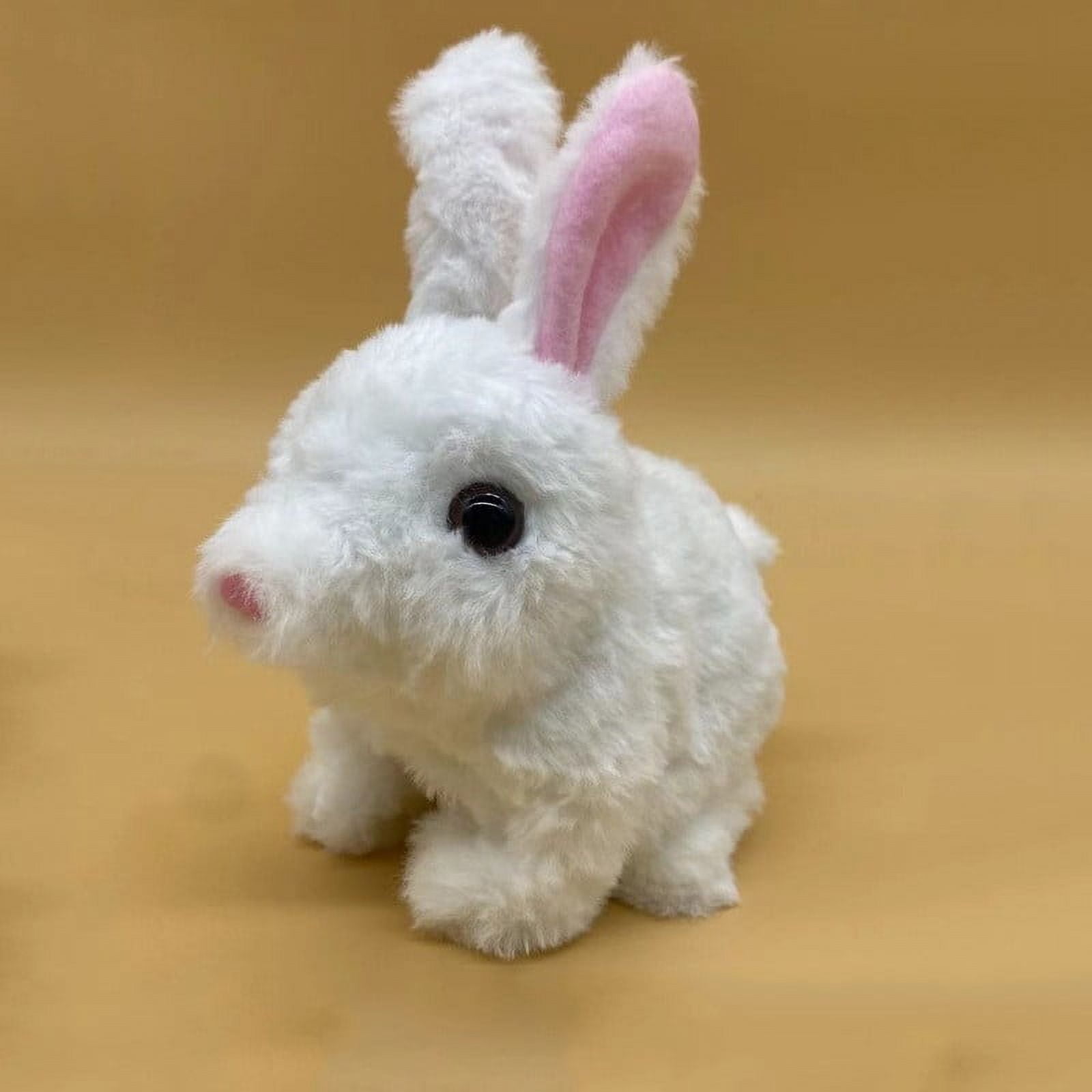 Interactive Plush Electric Pet Rabbit Toy with Jumping, Barking ...