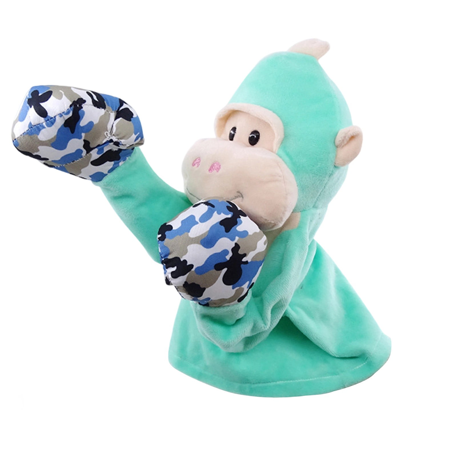 Interactive Plush Hand Puppet for Kids - Animal Hand Puppet with Moving ...