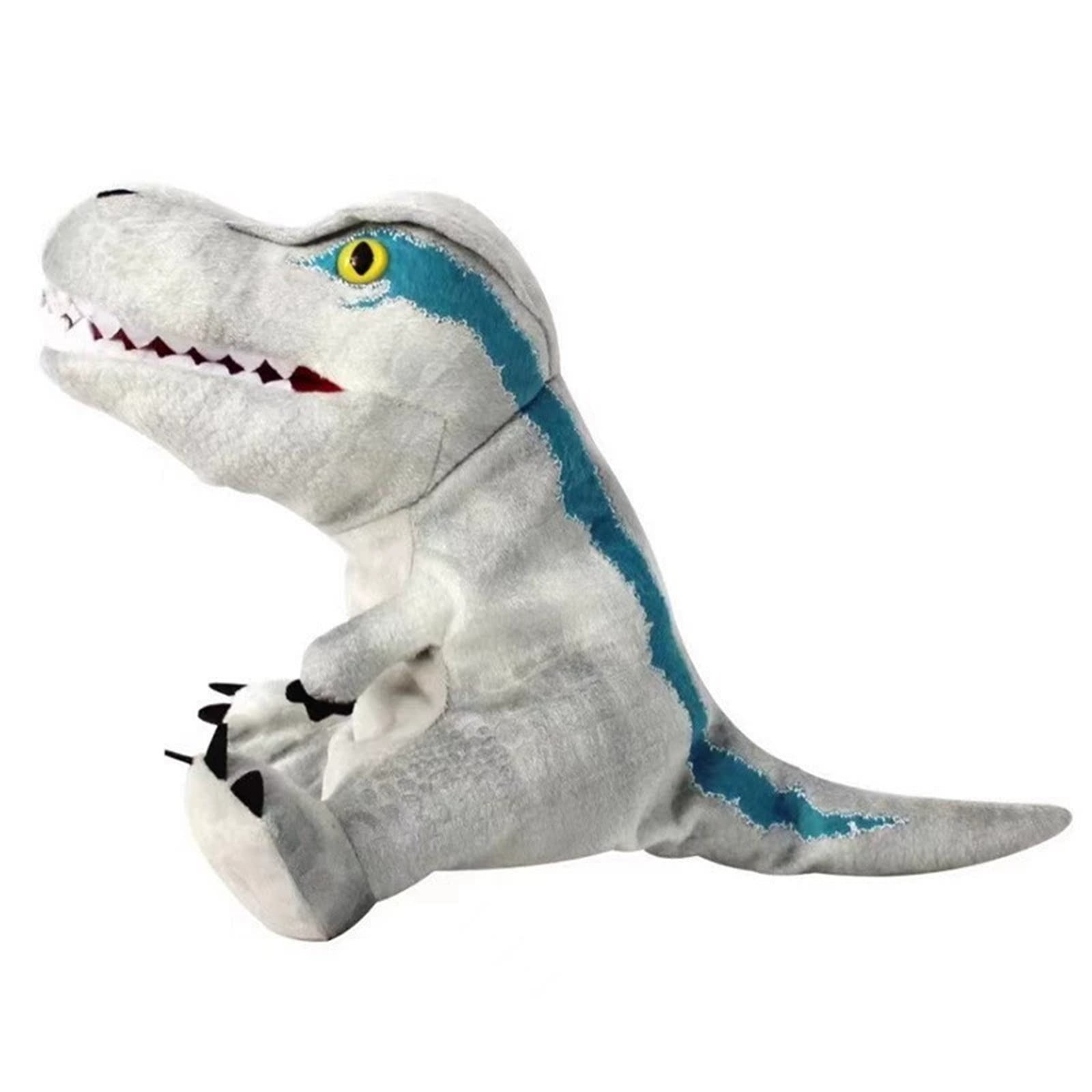Interactive Plush Hand Puppet for Kids - Dinosaur Hand Puppet, Animal ...