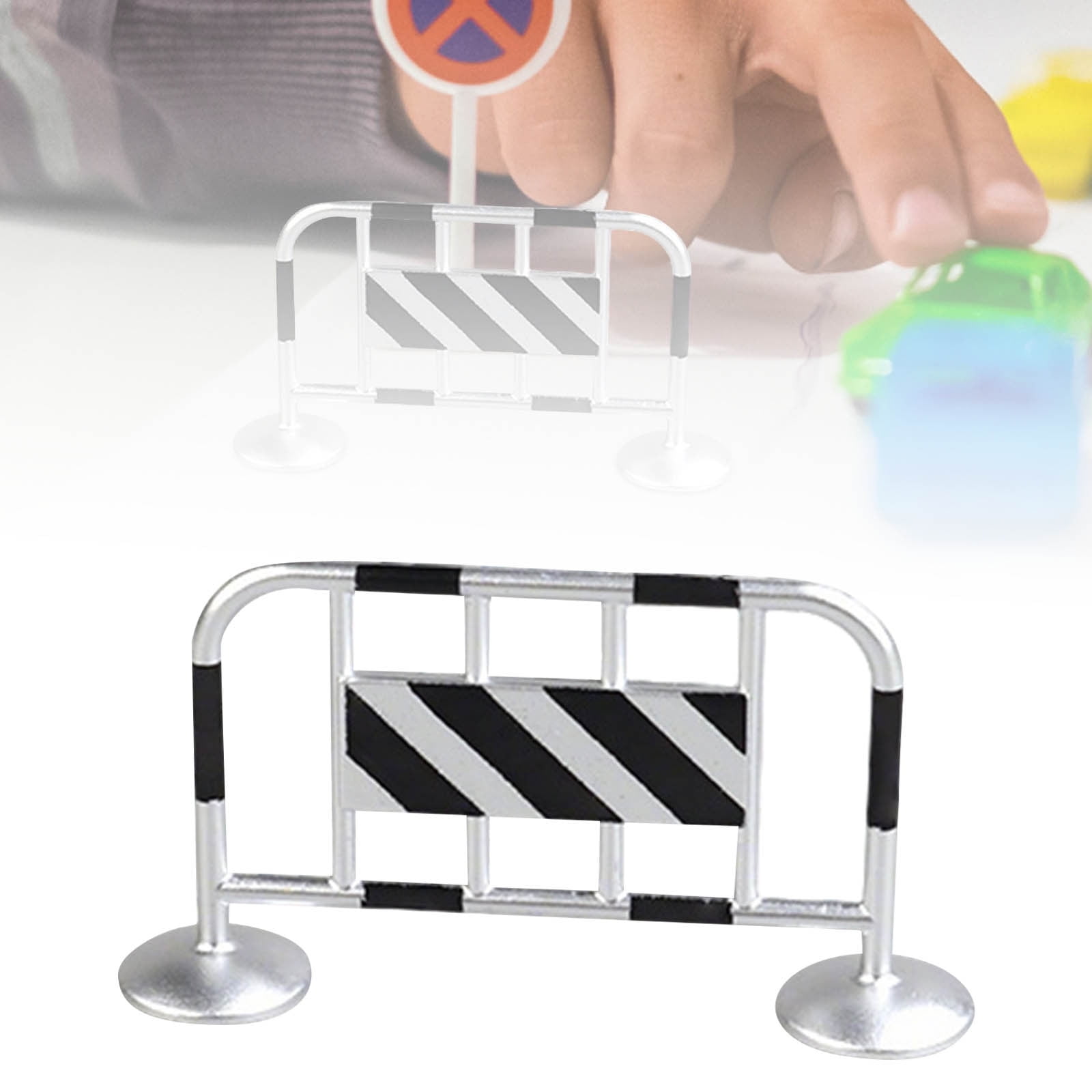 Interactive Roadblock Toy For Kids Educational Traffic Barrier Set ...