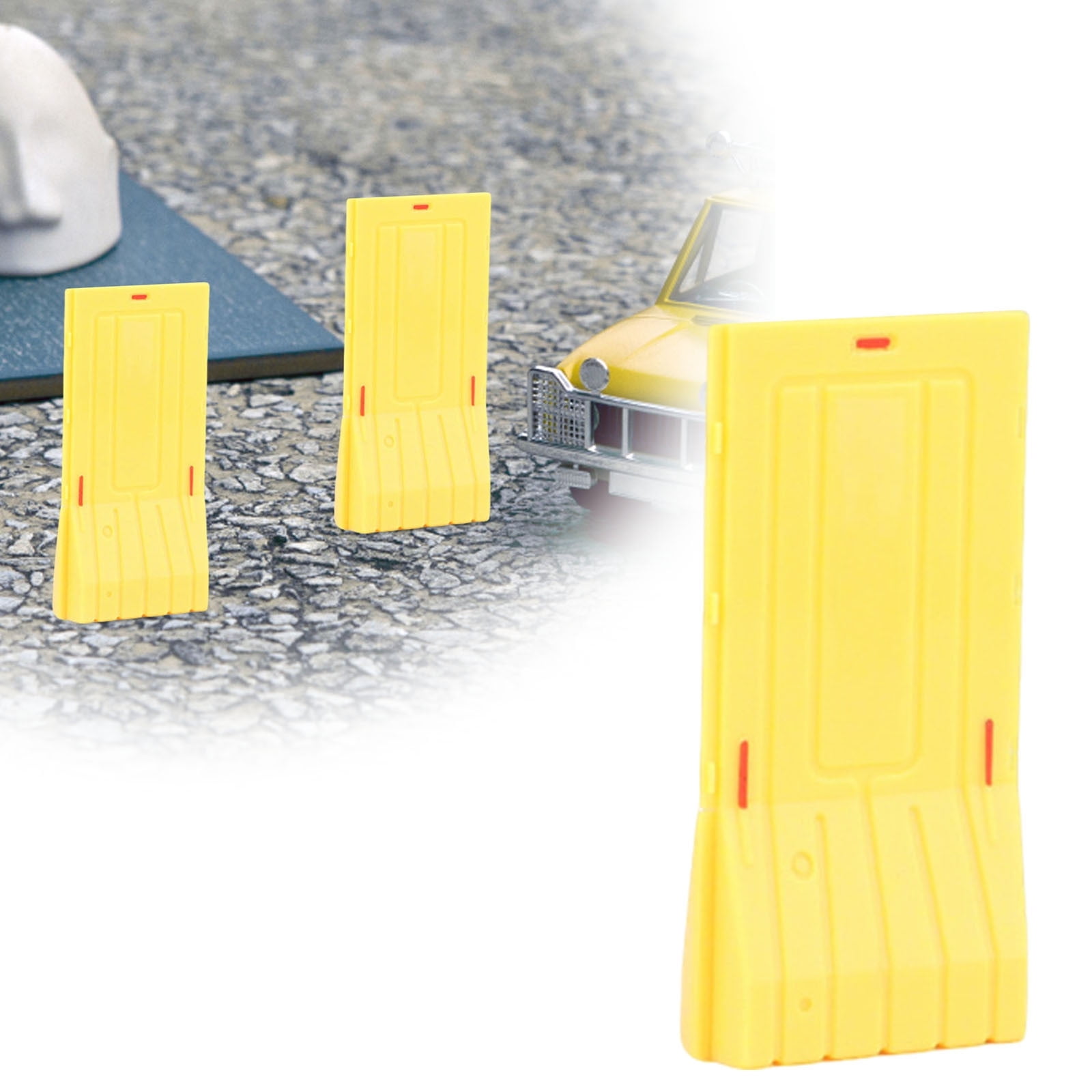 Interactive Roadblock Toy For Kids Educational Traffic Barrier Set With ...