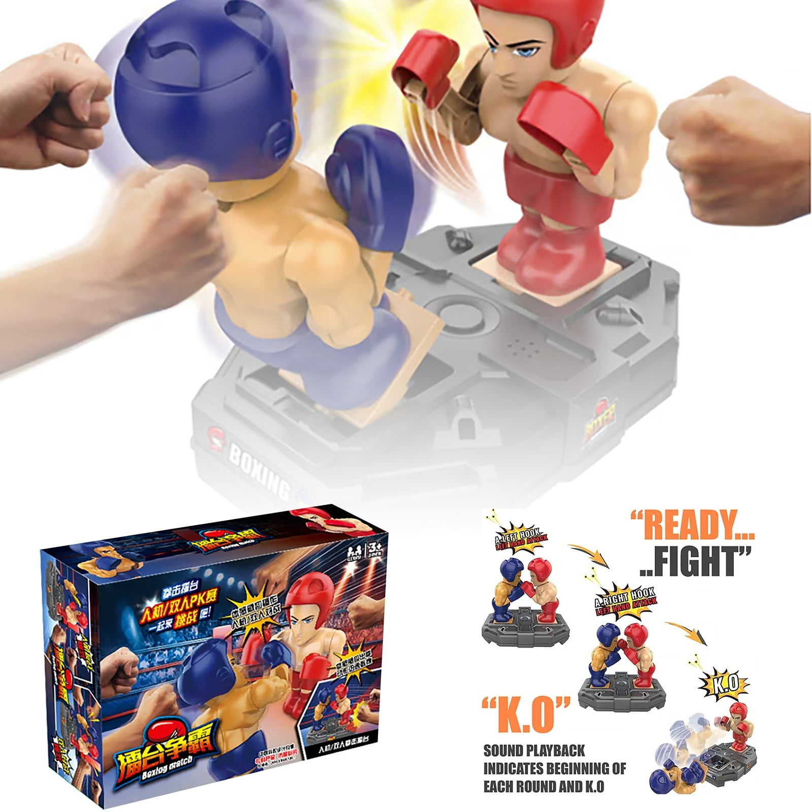 Interactive Robot Boxing Toy for Kids Competitive Parent Child Game ...