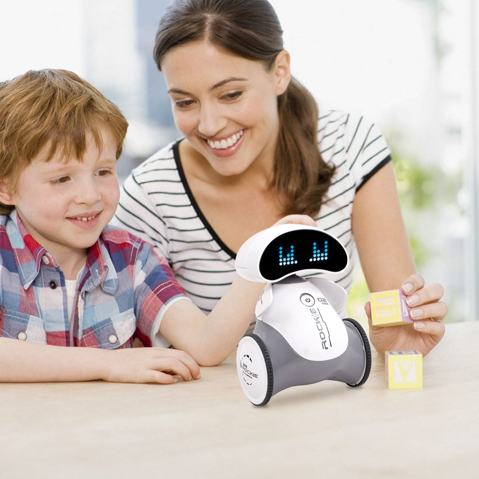 Interactive Robot Toy, Smart Sensor Programming, Led Lights Dancing ...