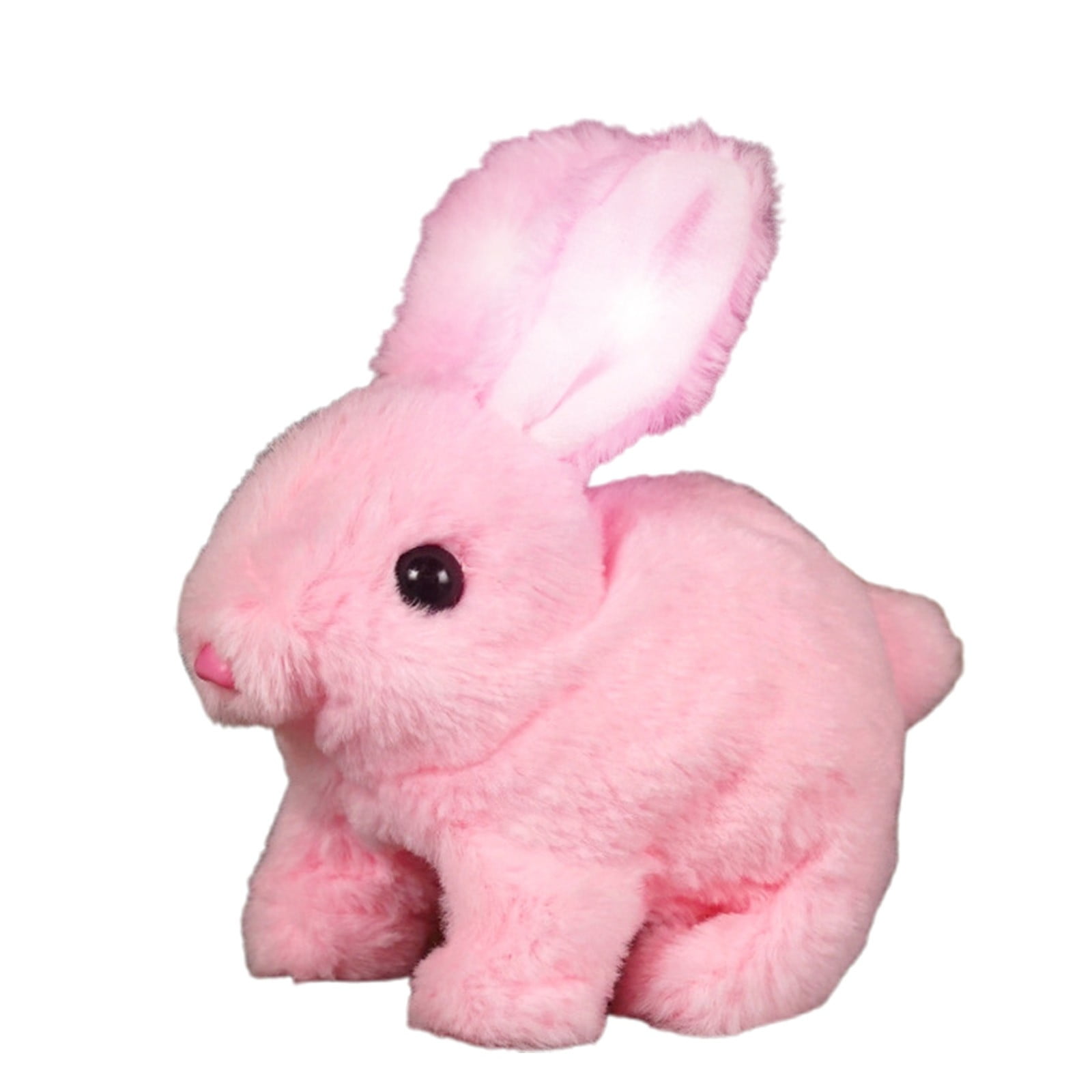 Interactive Robotic Bunny Toy Realistic Walking, Wagging Tail & Sound ...