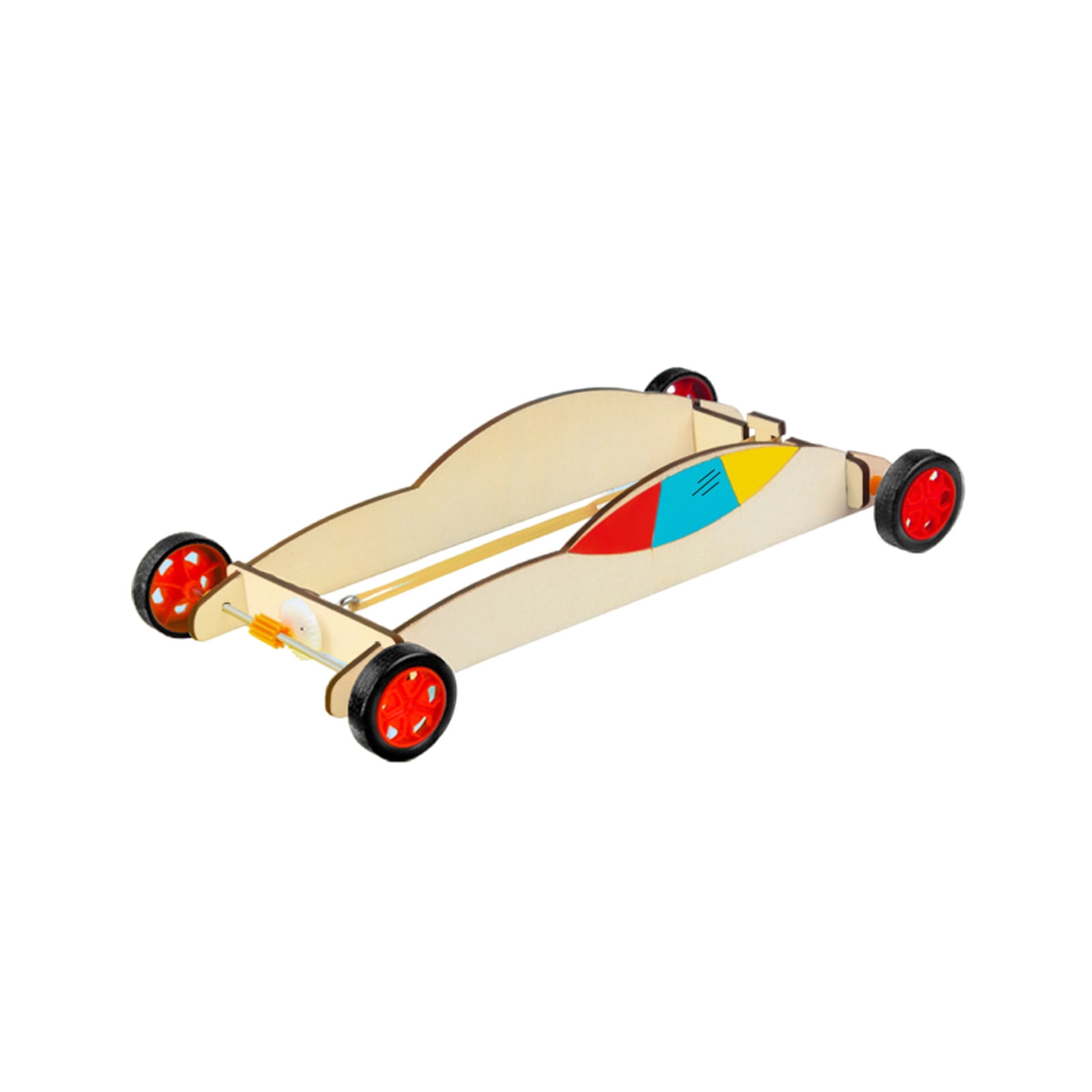 Interactive Rubber Propelled Vehicle Assembly Toy Educational Rubber ...