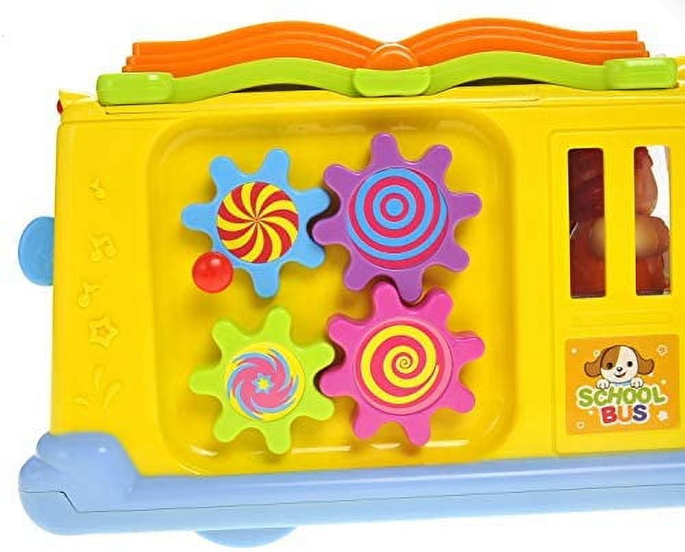 AZ Trading Import Interactive School Bus Toy With Flashing Lights ...