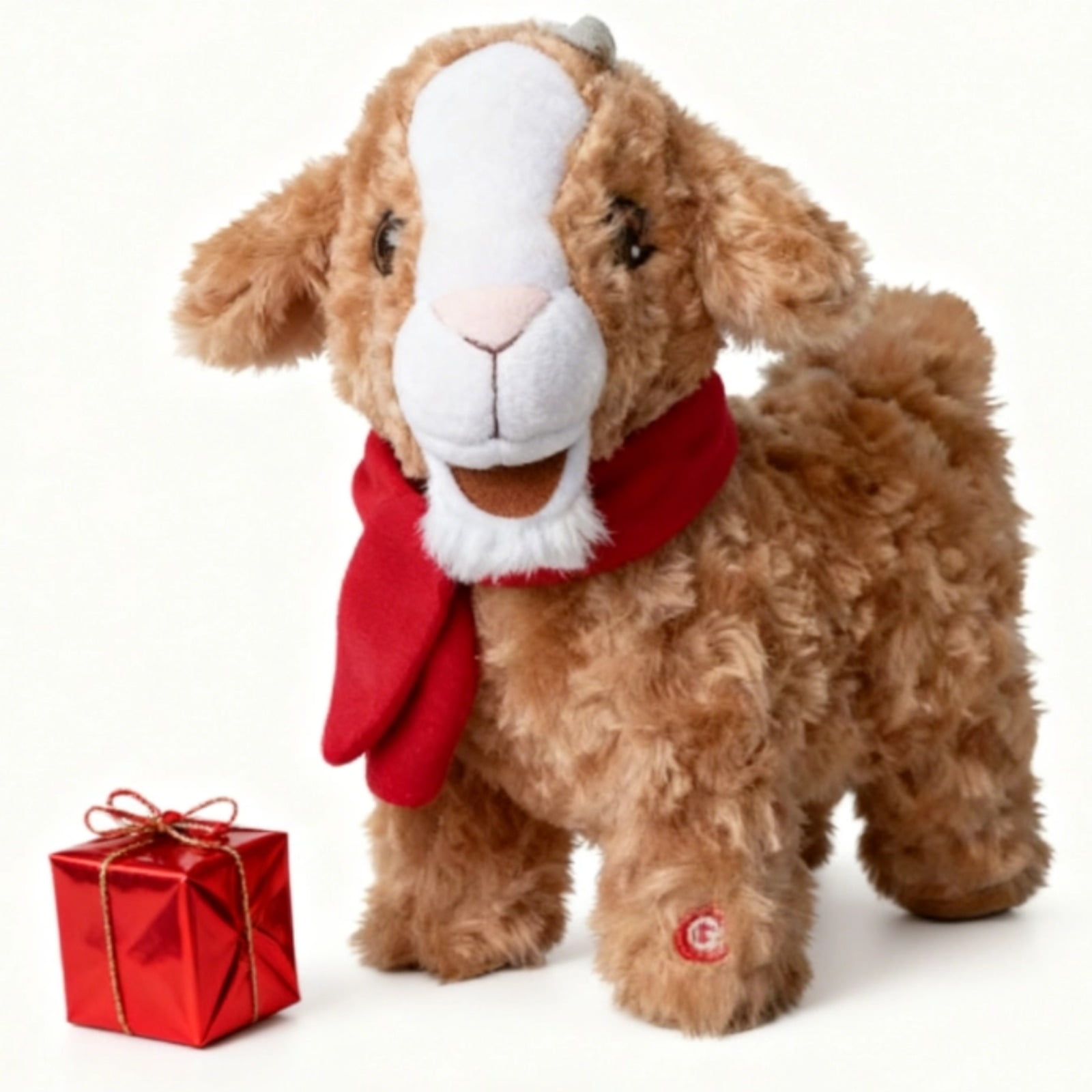 Interactive Screaming Goat Animated Plush 9 Inch,Soft Huggable Goat ...