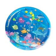 1 Pcs Thickened Water Sensor Play Mat for Pets Interactive Fish Design ...