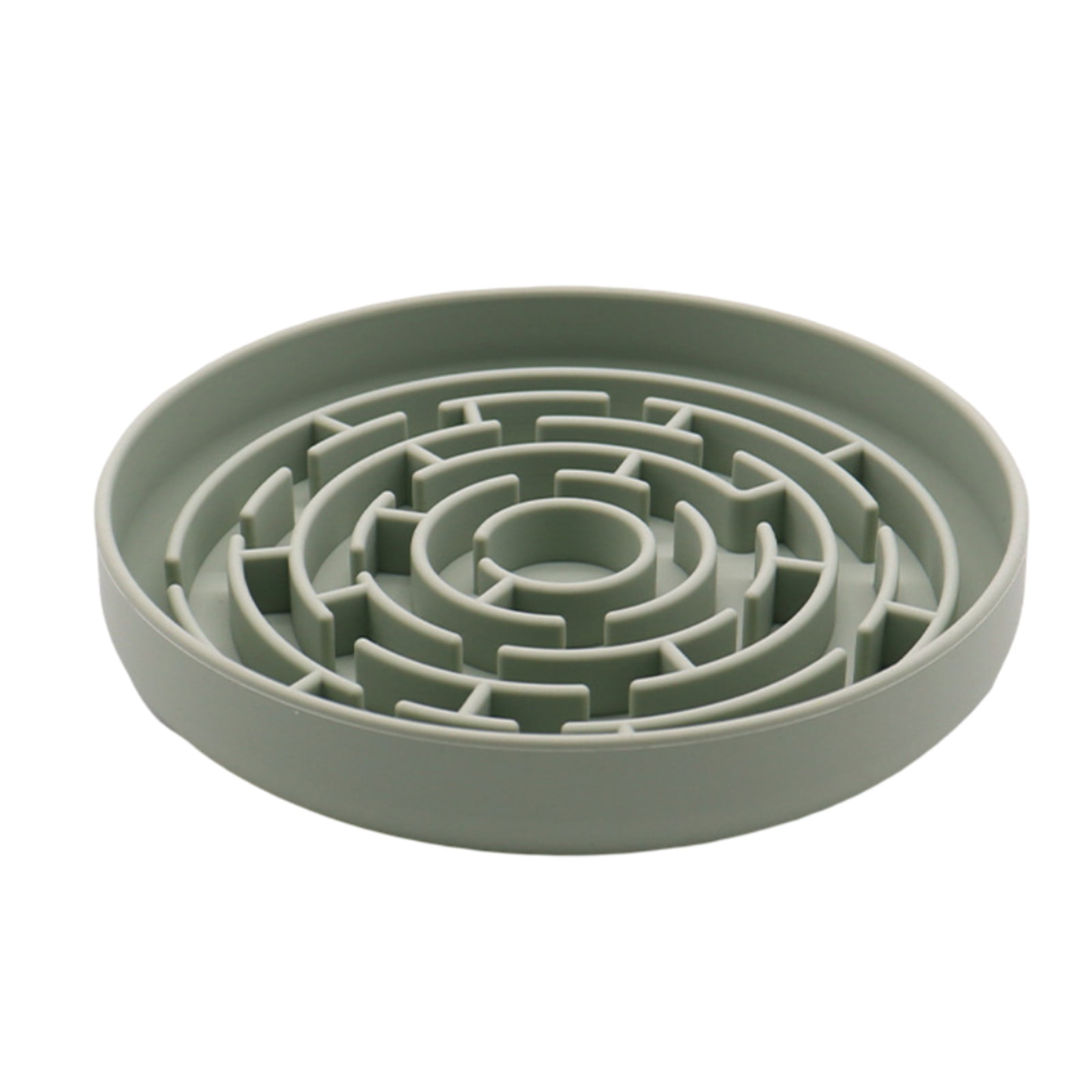 Interactive Silicone Slow Feeder Maze Bowl for Medium and Small Breed ...