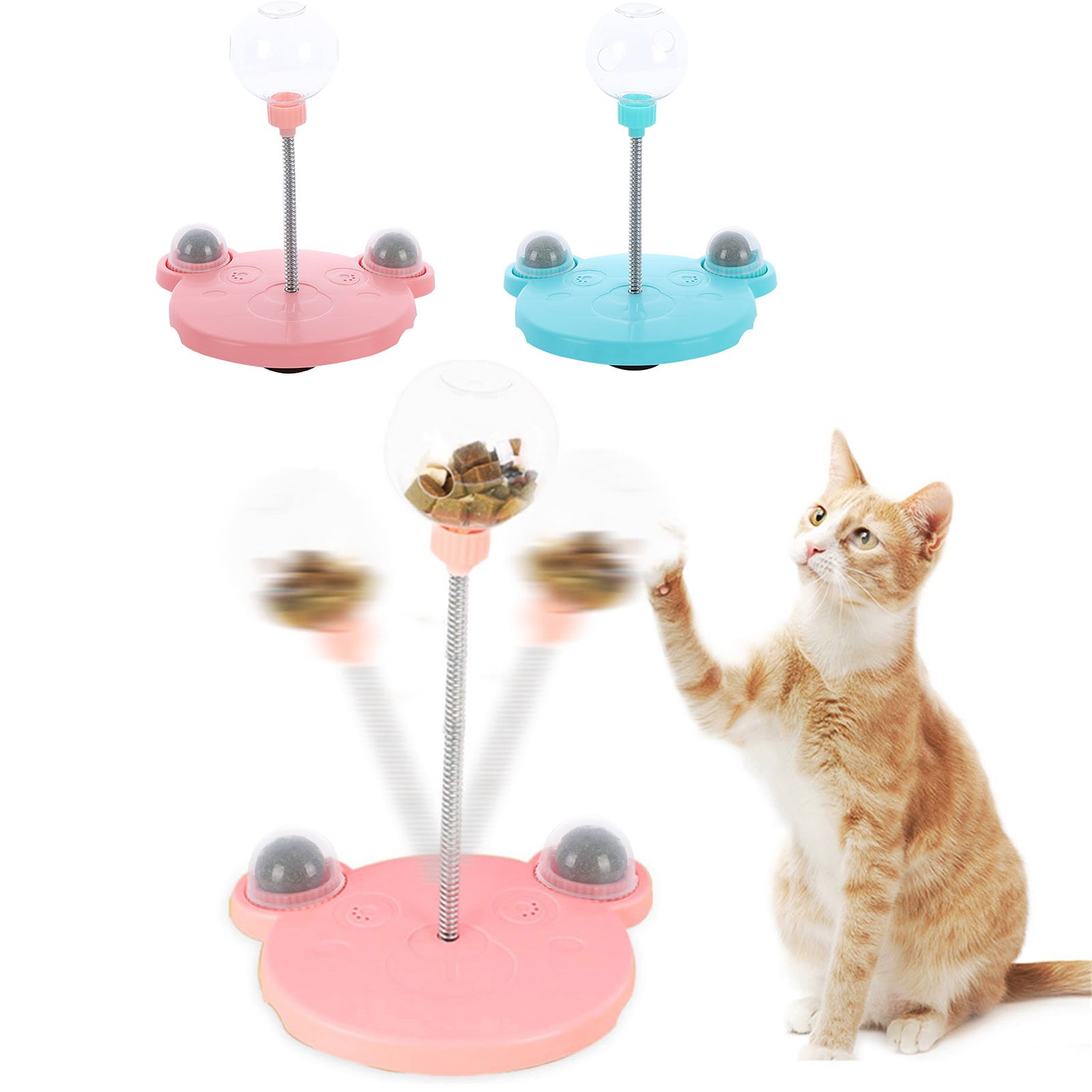 Interactive Slow Feeder Toy for Cats & Small Dogs | Puzzle Food ...