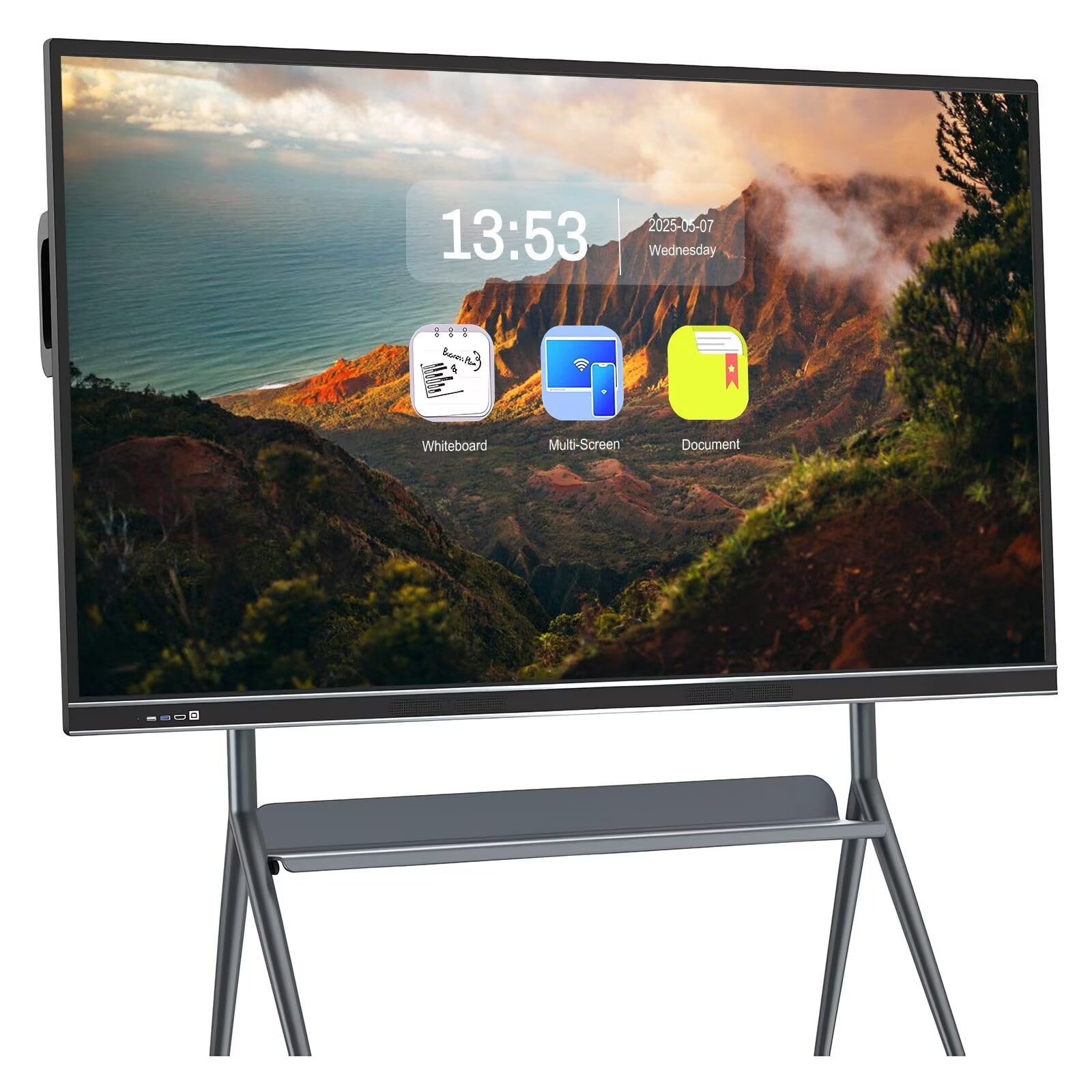 OmninexHub Interactive Smart Board 75 Inch, All-in-One Touch Screen ...