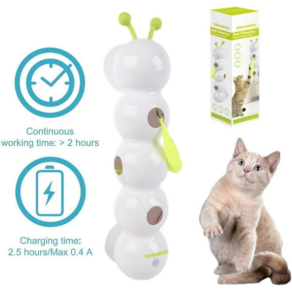 Interactive Smart Cat Toy, Rechargeable Motion Activated Cats Toys ...