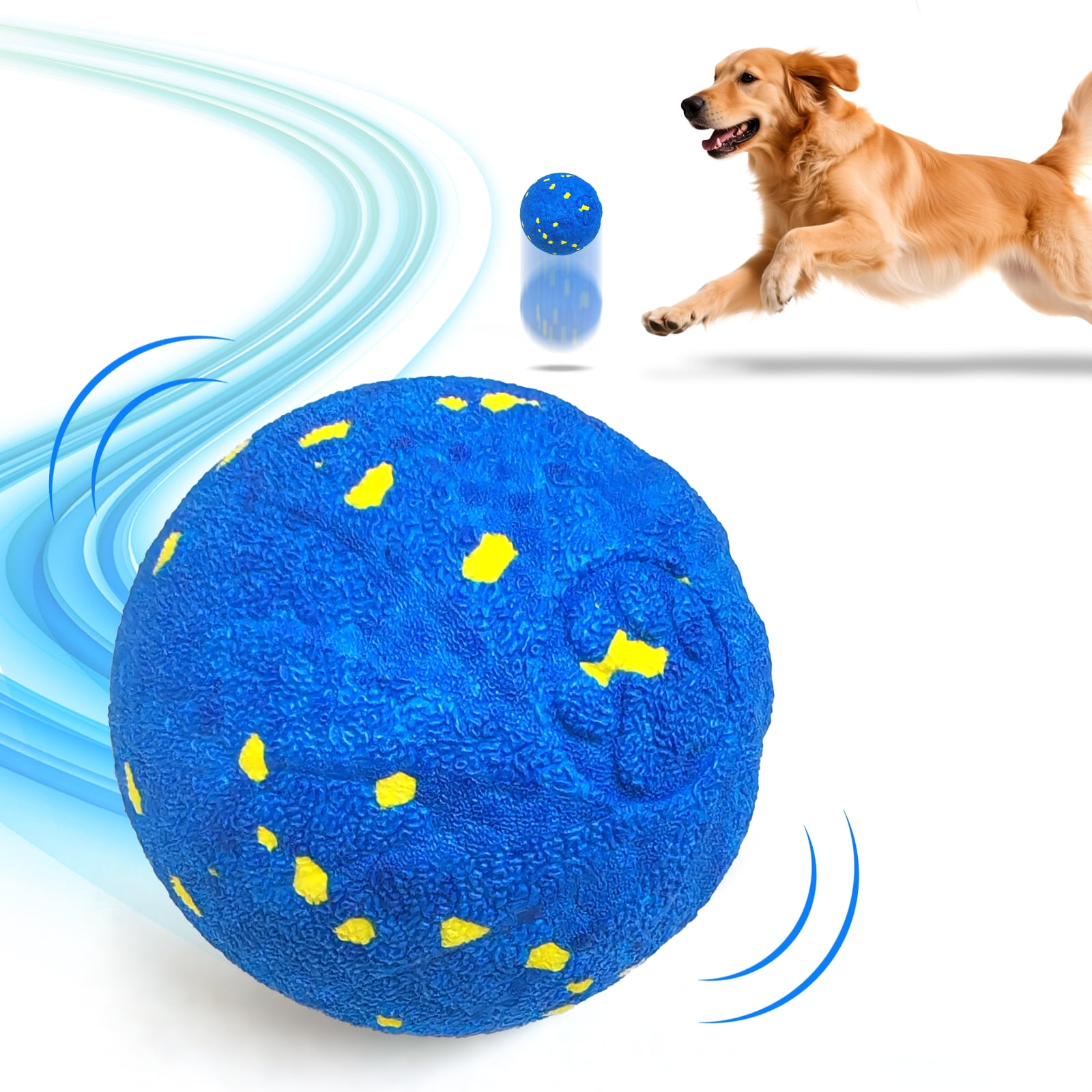 Interactive Smart Dog Ball — Automatic Bouncing, Rolling & 3 Modes ...