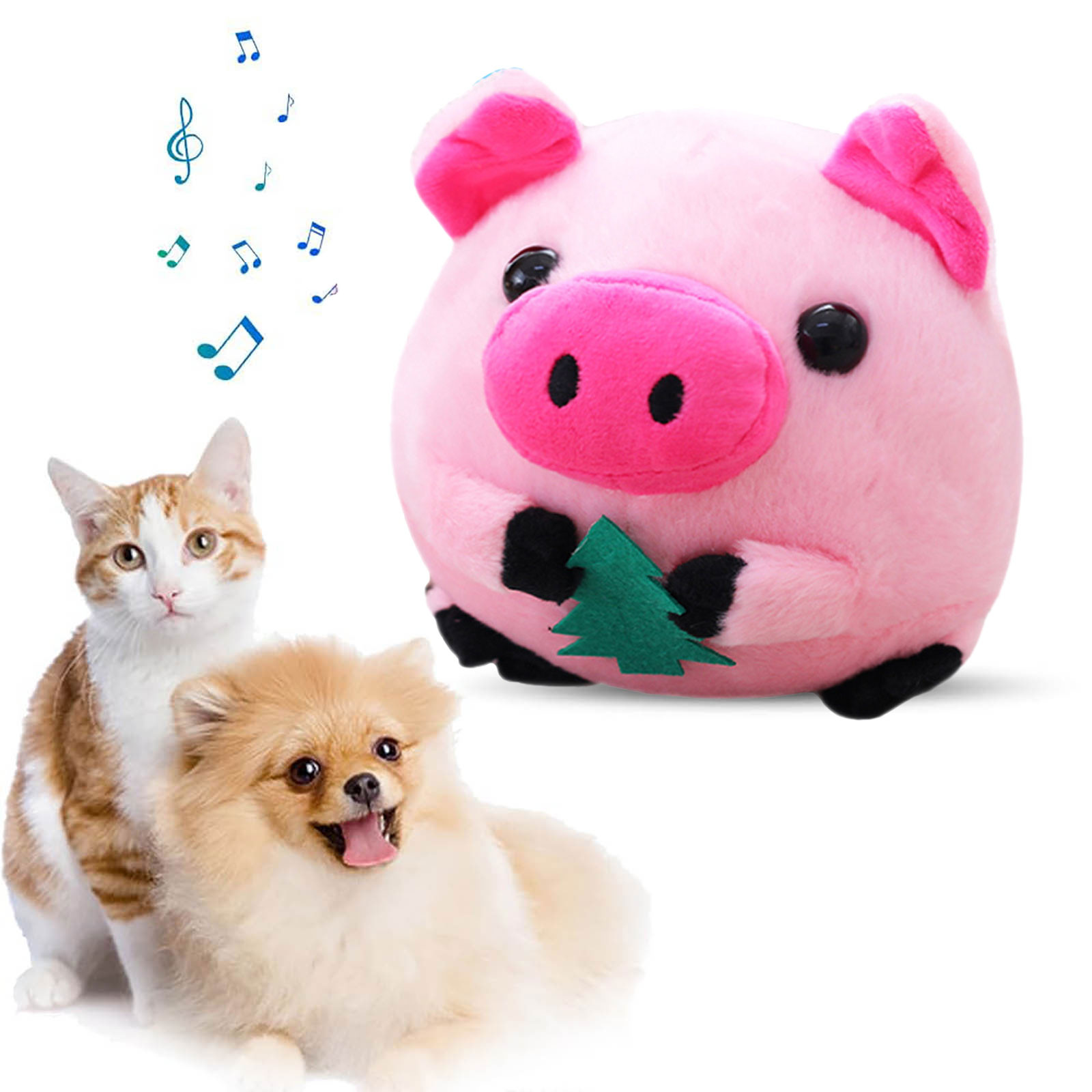 Interactive Smart Dog Toy with Voice Recording Singing Dancing ...