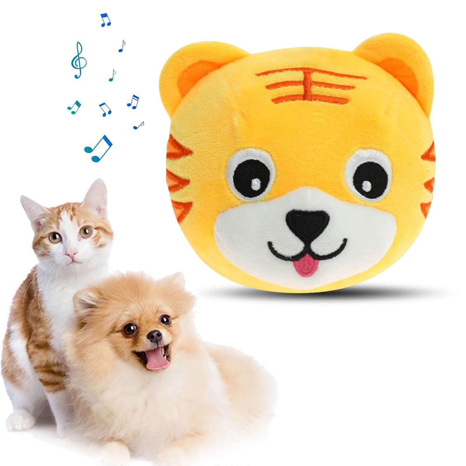 Interactive Smart Dog Toy with Voice Recording Singing Dancing and USB ...