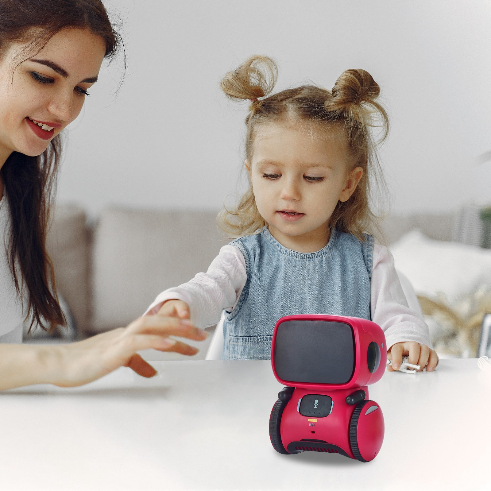 Interactive Smart Robot Kids Robot Toys, Interactive Robot Companion ...