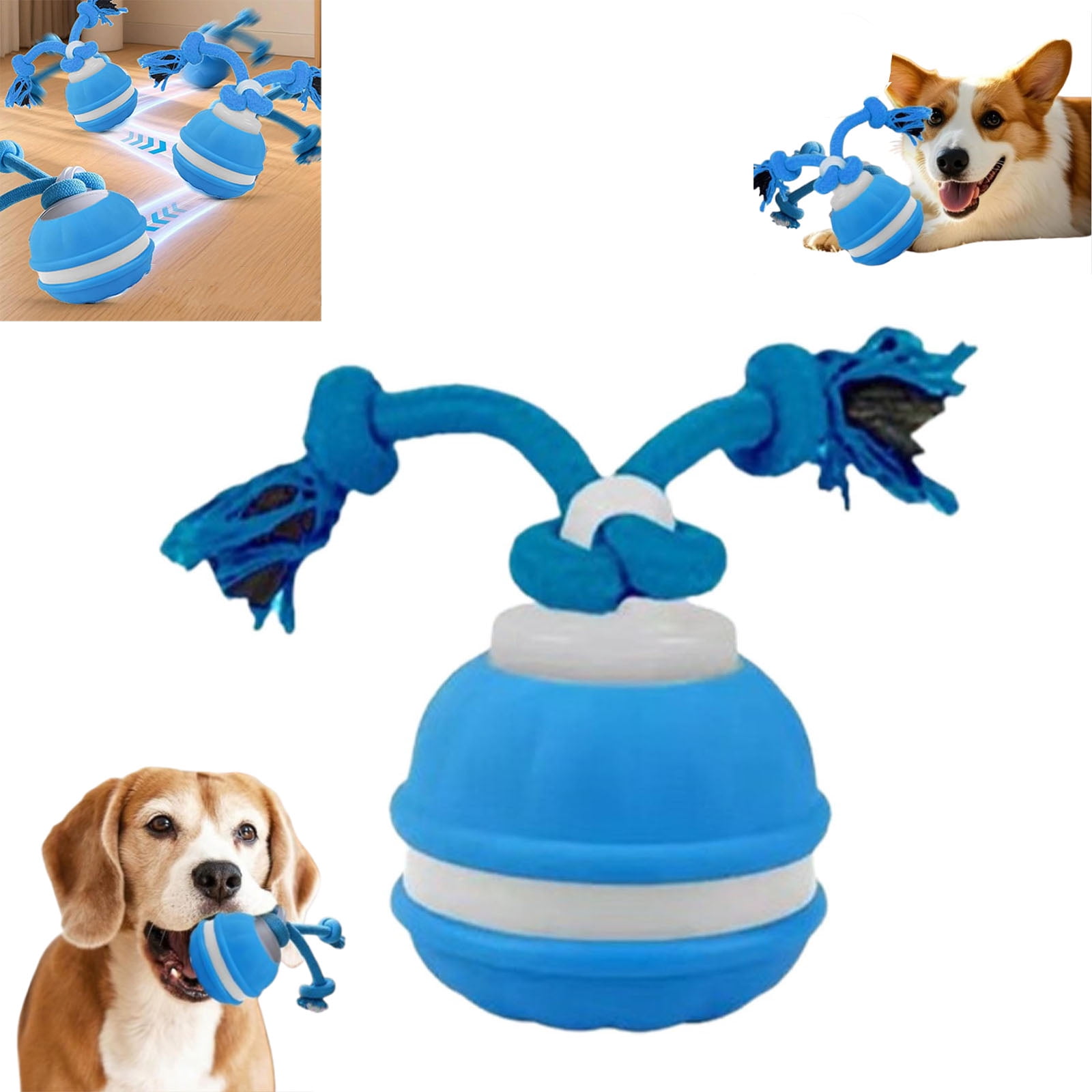 Interactive Smart Rolling Pet Ball, 2026 New Interactive Dog Toys ...