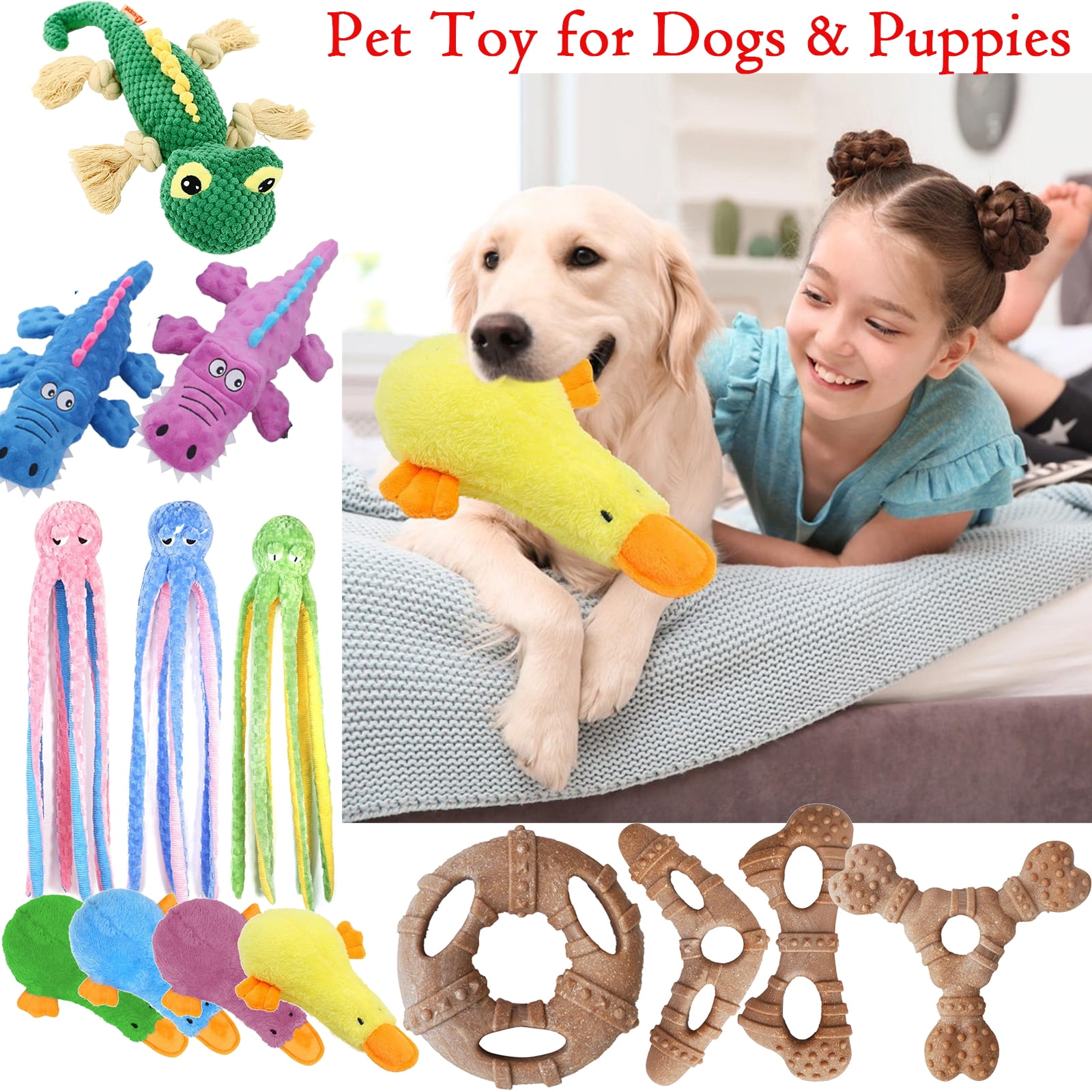 Interactive Talking Dog Toy with Three-Color Design, Treat Dispensing ...