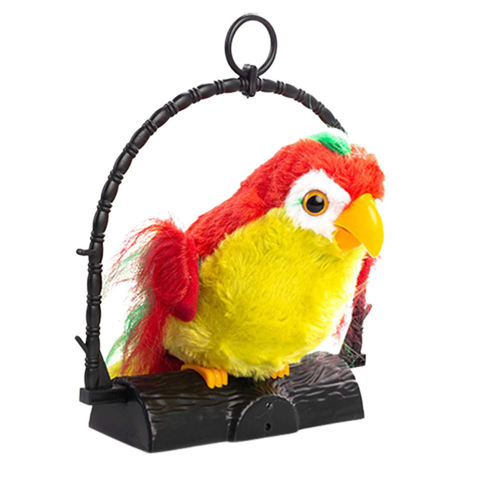 Interactive Talking Parrot Plush Toy with Recording Function - 2 Color ...
