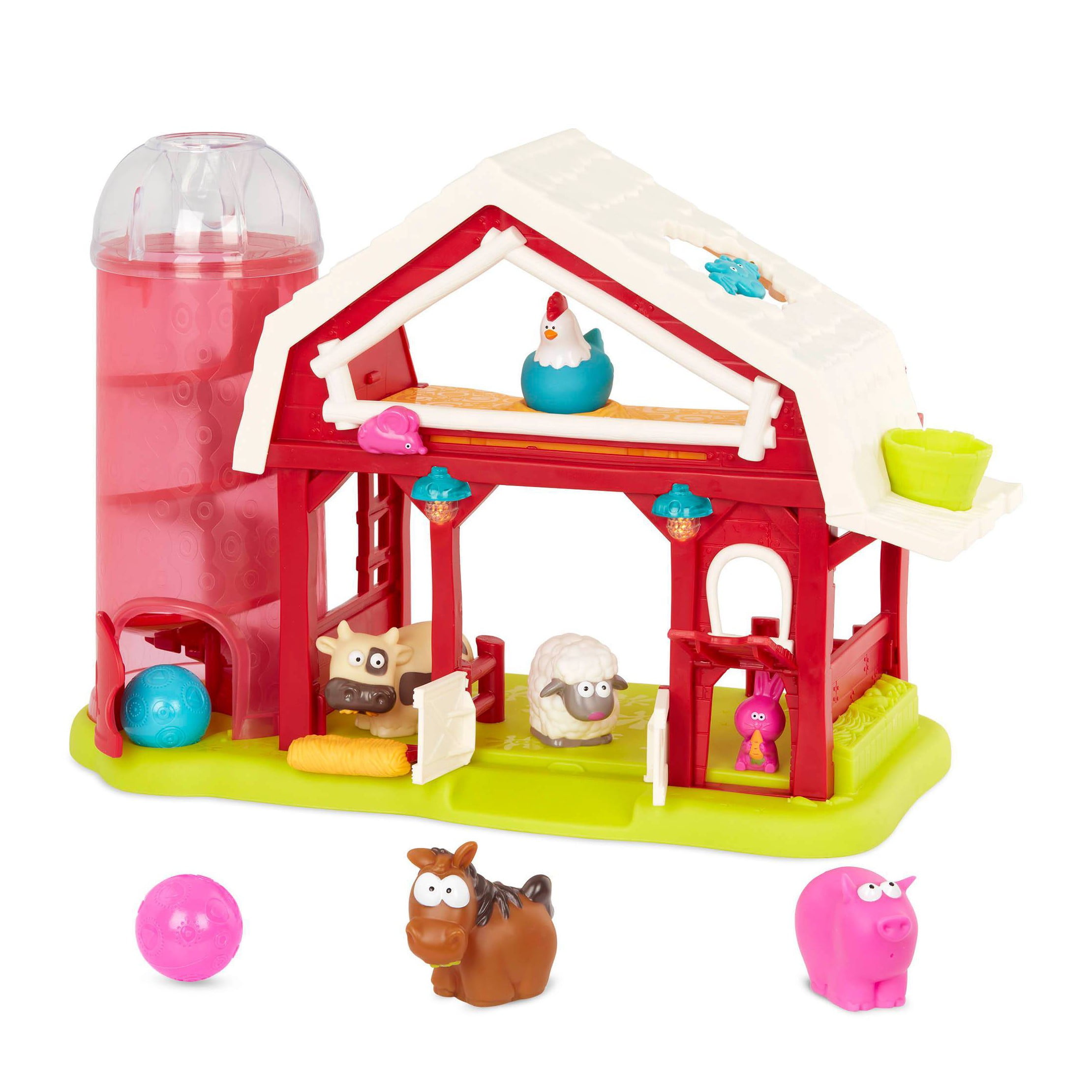 Interactive Toy Red Barn - Musical Fun Farm - Walmart.com