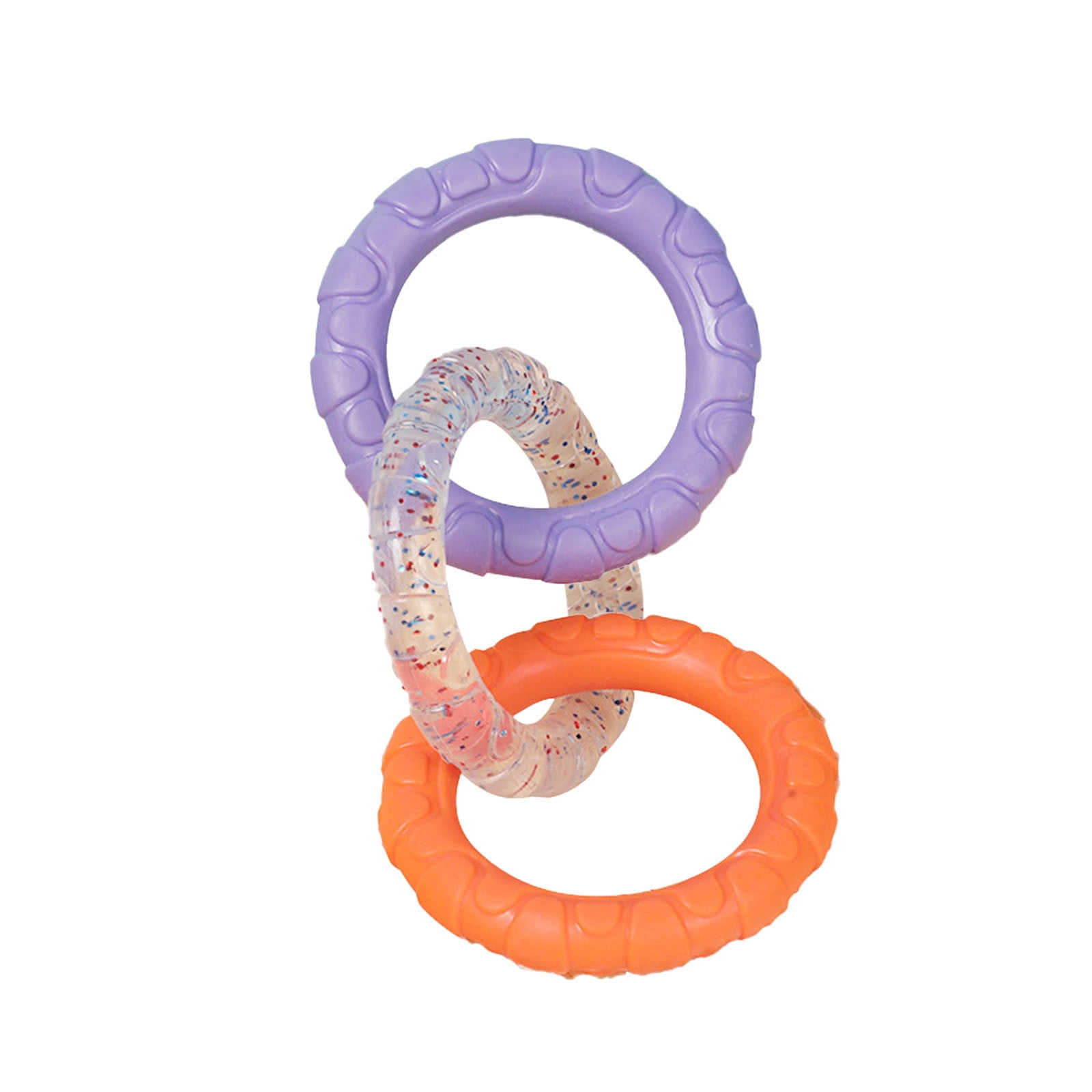 Interactive Tug Rings Dog Toy Triple Loop Puller for Exercise and ...