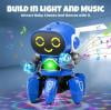 Interactive Walking Dancing Robot for Kids – Flashing Lights, Music ...