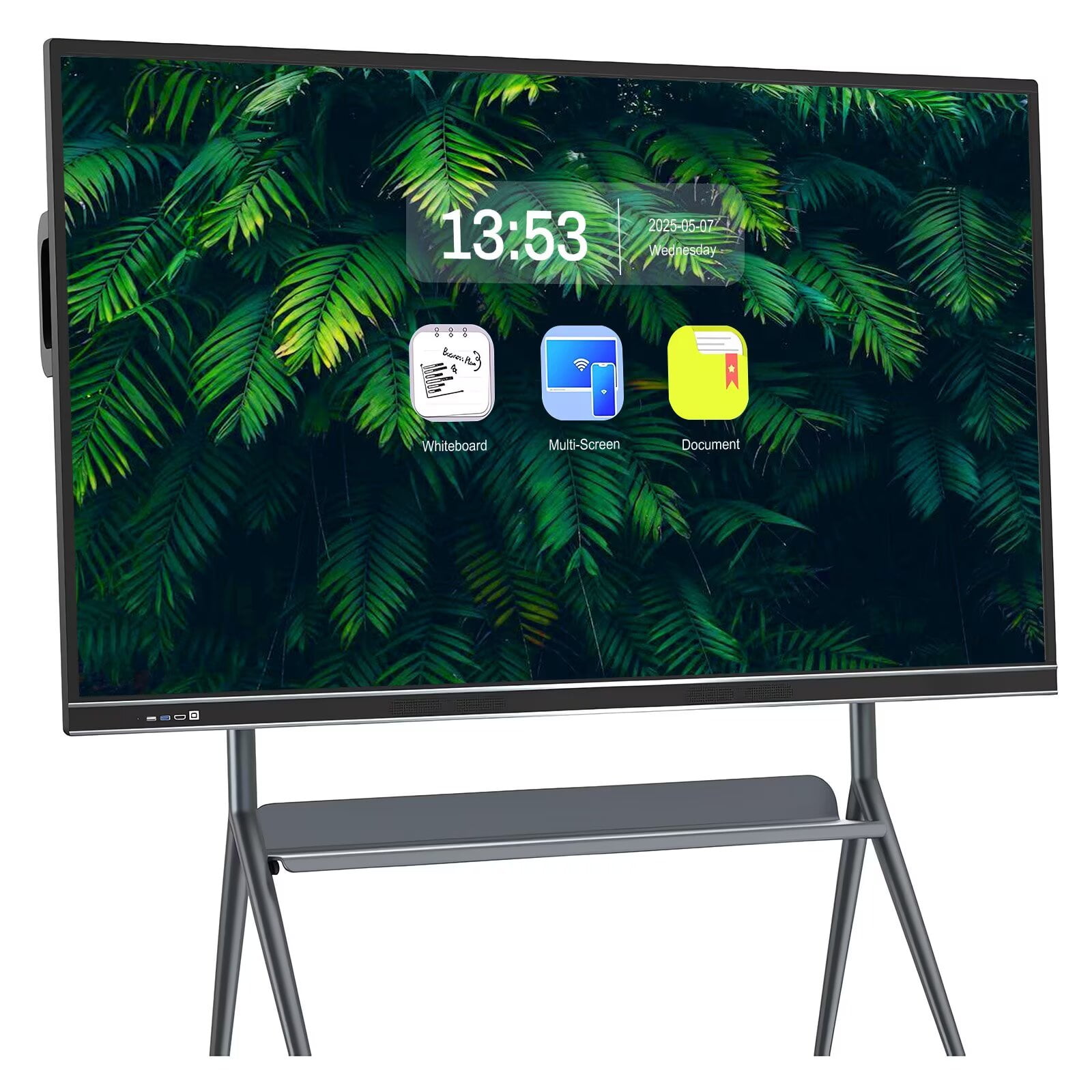 Smart Board for Classroom, 75''Touch Screen All-In-One Computer, cloud ...