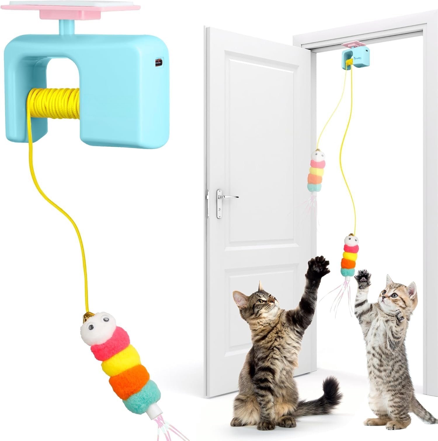Interactive for Indoor , Automatic Door with Detachable Design, Kitten ...